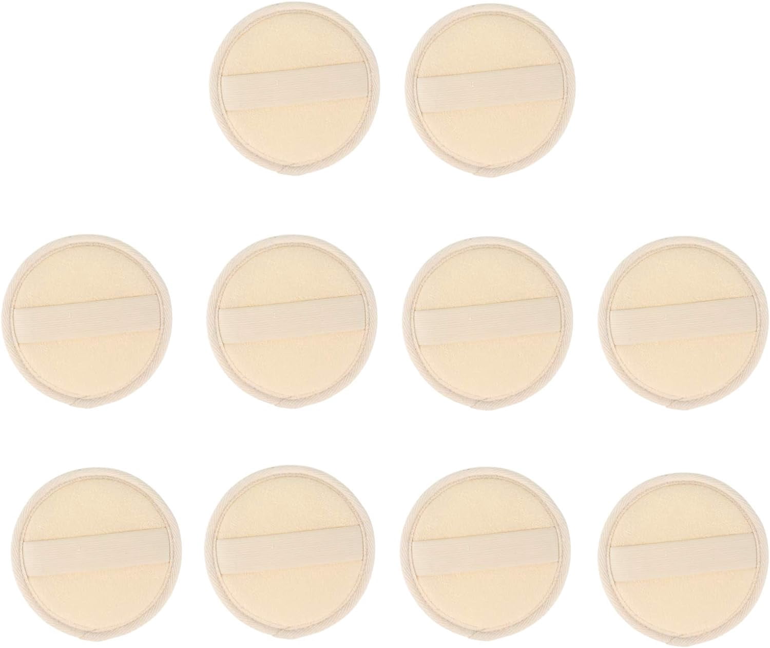 Minkissy Bath Sponge Bath Scrubber 10pcs Makeup Remover Pads Bath ...