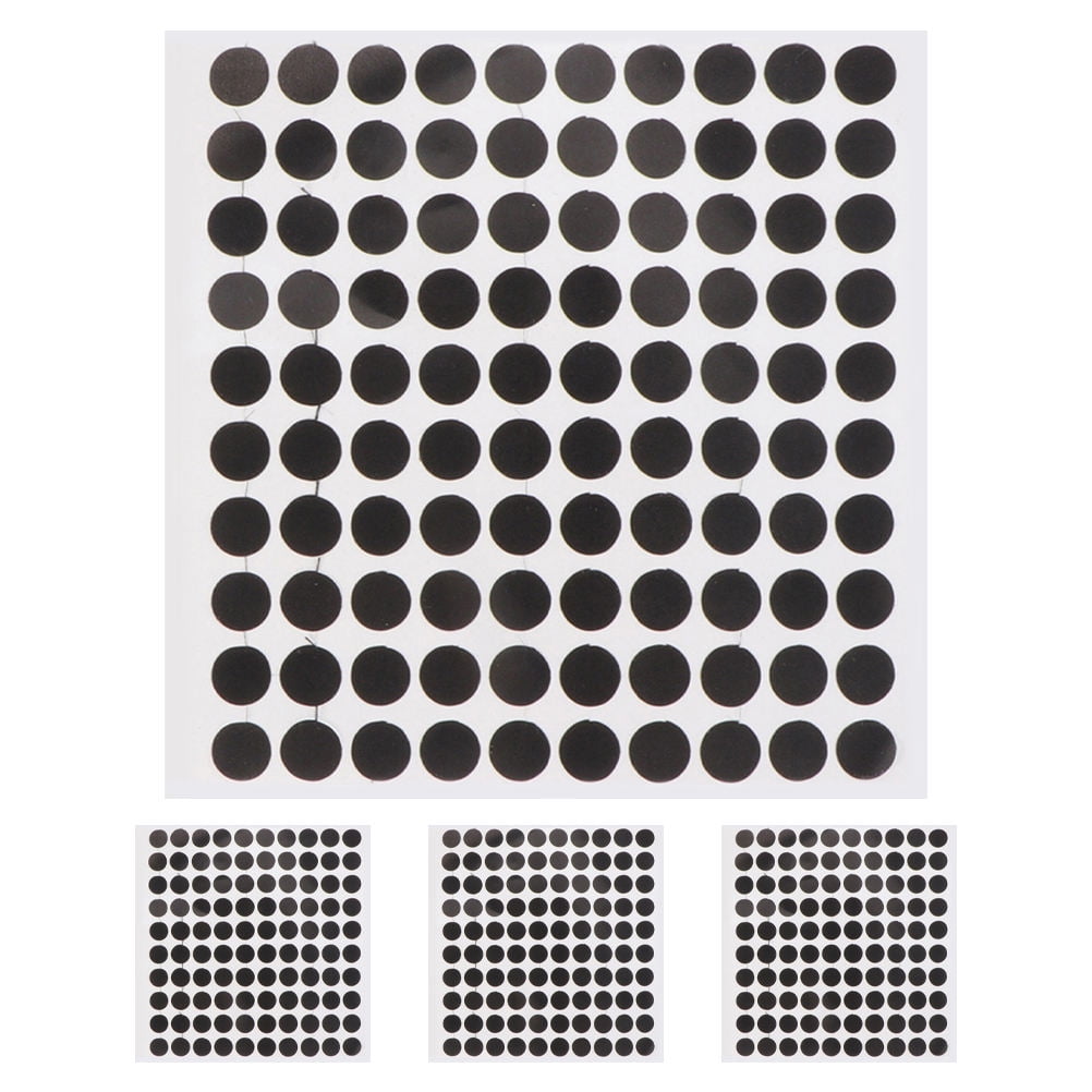 Minkissy Billiard Position Marker Black Round Dot Sticker for Pool ...