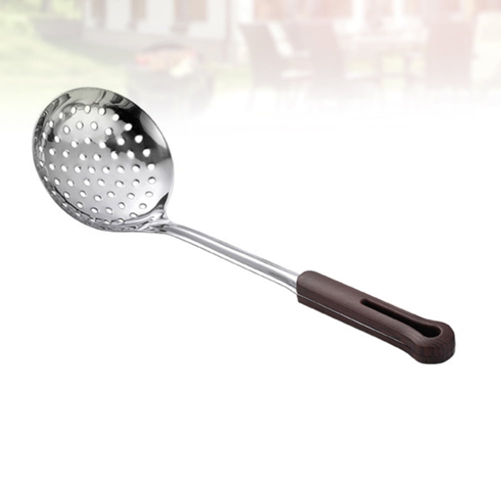 Minkissy Cooking Gadgets Slotted Scoop Stainless Steel for Friends ...
