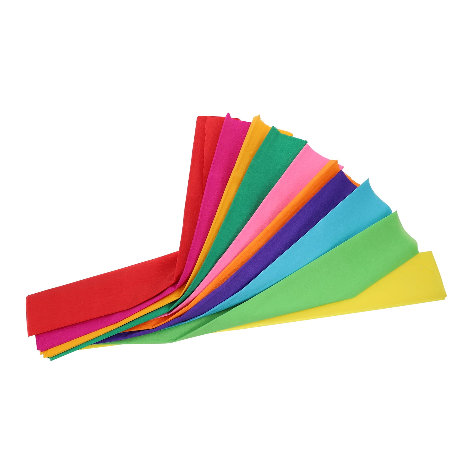 Minkissy Flexible Crepe Paper Folding Sheets Assorted Colors for ...