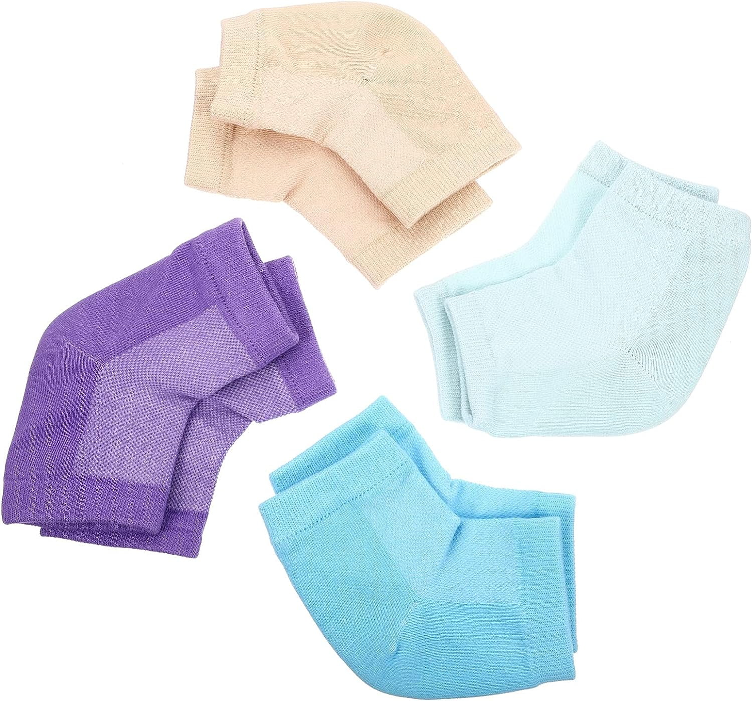 Minkissy Heel Protectors High Heel Protectors 4 Pairs Moisturizing ...