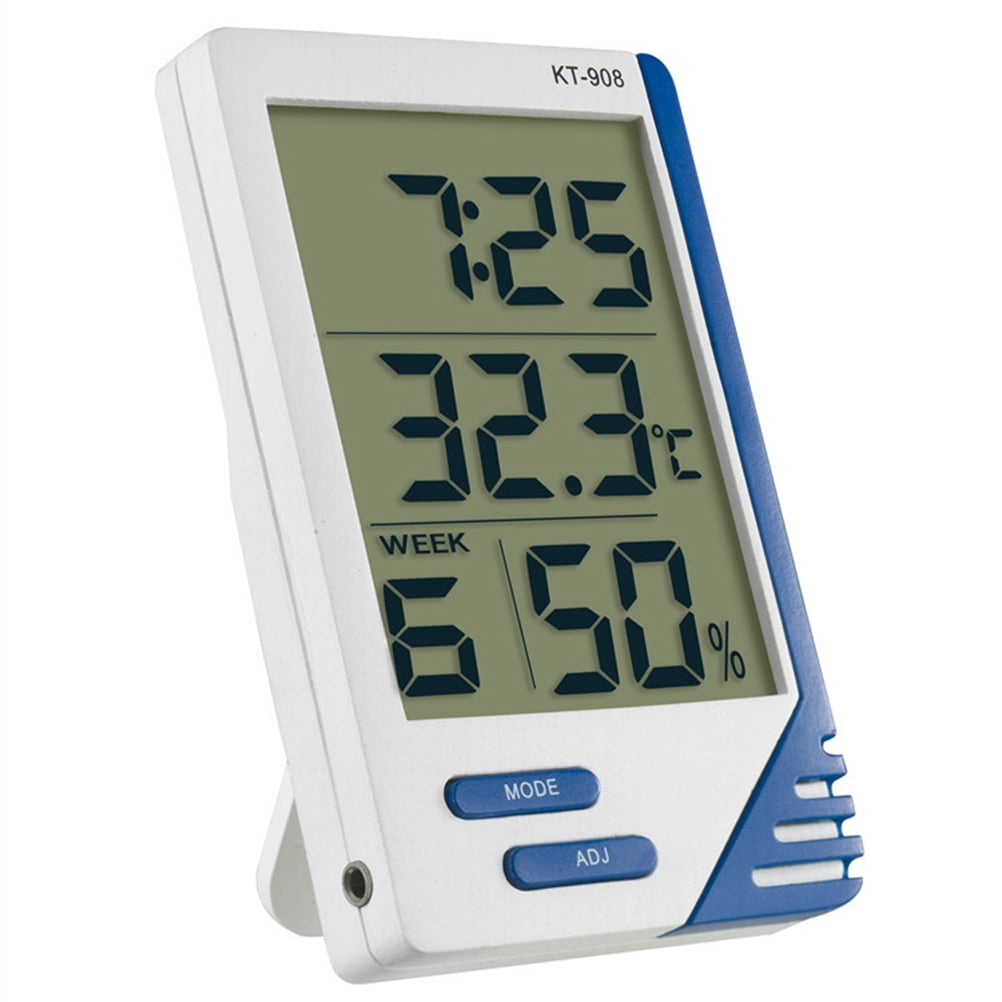 Minkissy Portable Digital Temperature Meter Hygrometer for Home Use ...