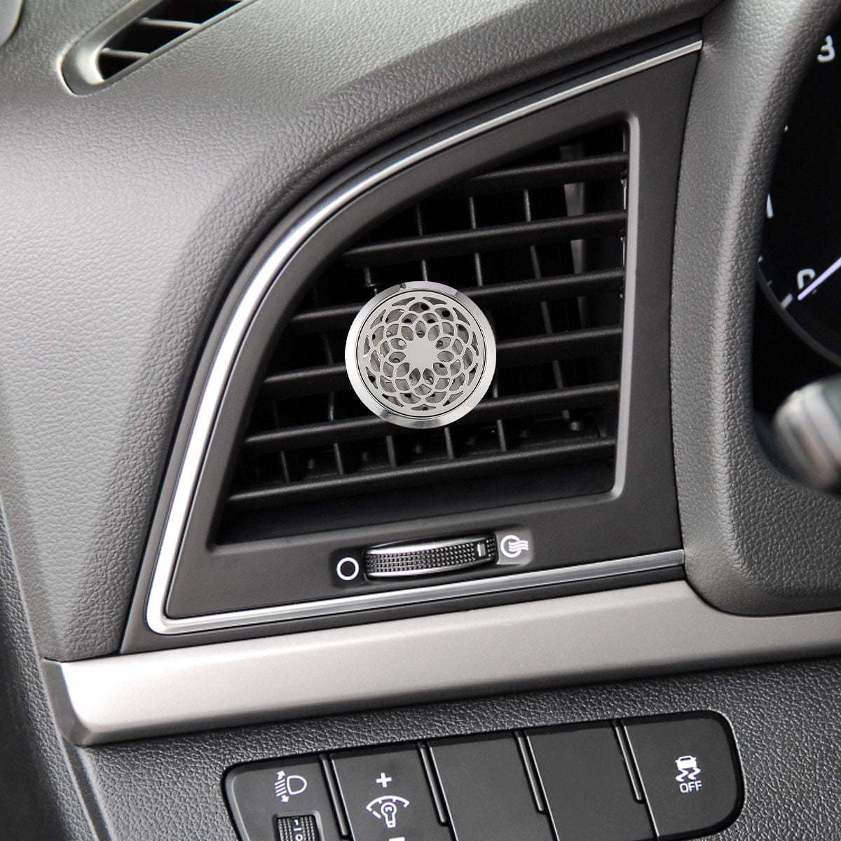 Minkissy Car Aromatherapy Diffuser Clip with Stainless Steel, Portable ...