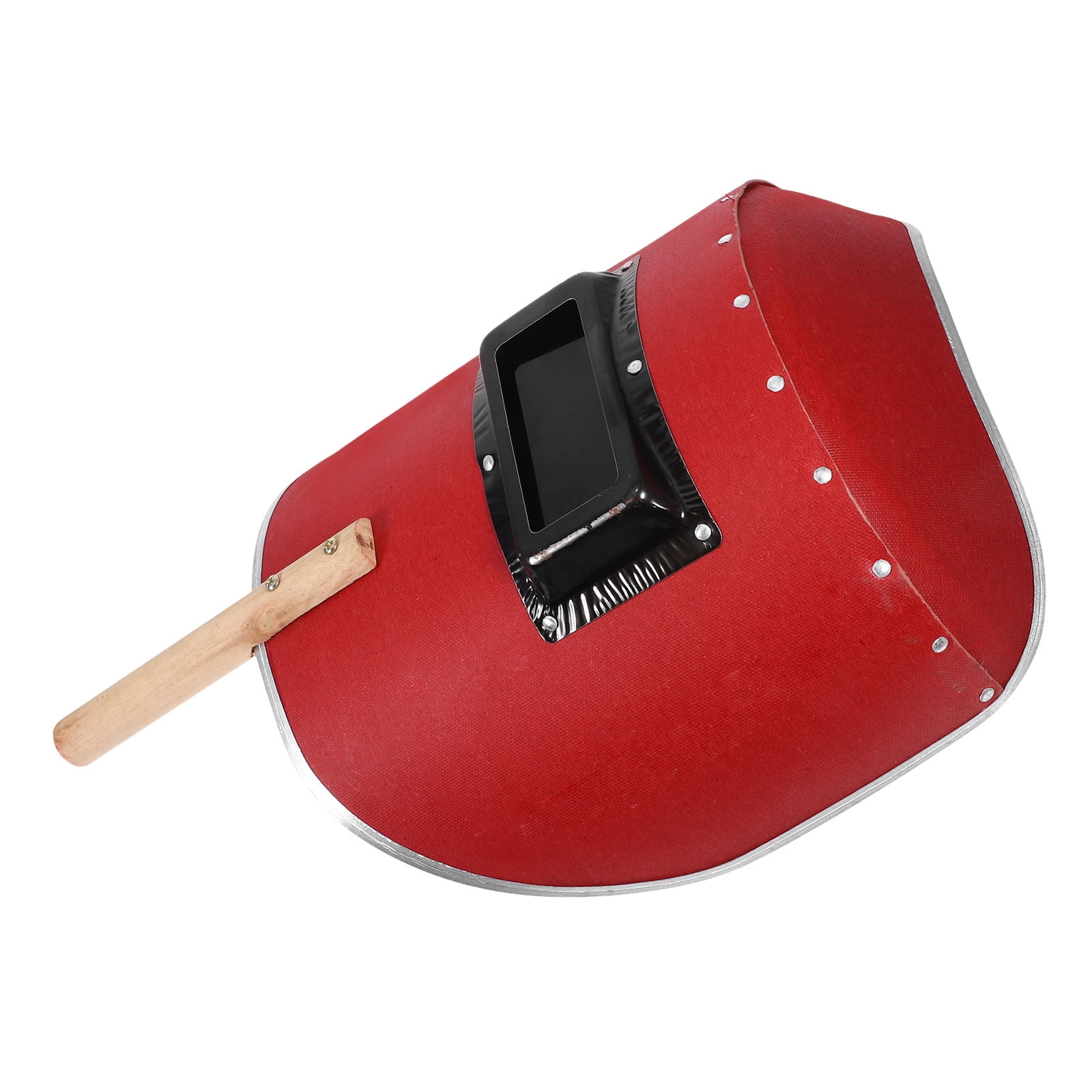 Minkissy Dark Red Plastic Welding Shield Face Protector 1 Pack for Arc ...