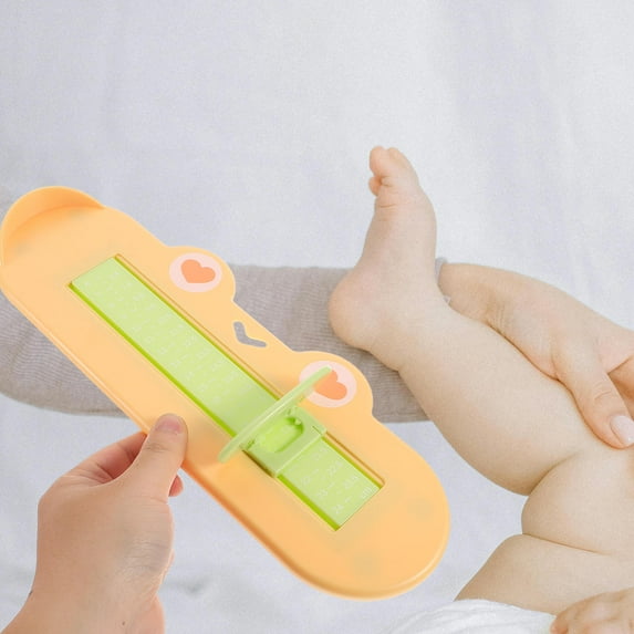 Minkissy Yellow Foot Measuring Device with Precision Ruler and Size ...