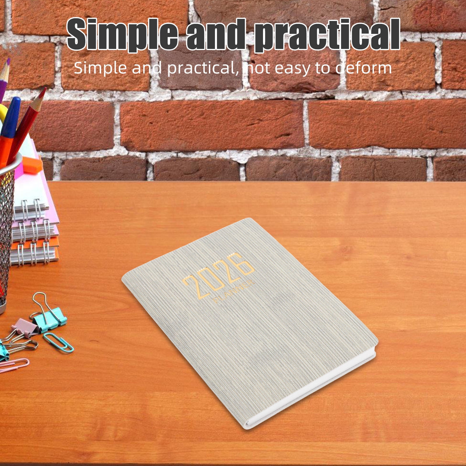 Minkissy planner notepad Notepad Paper Beige for Professionals 1Pack ...