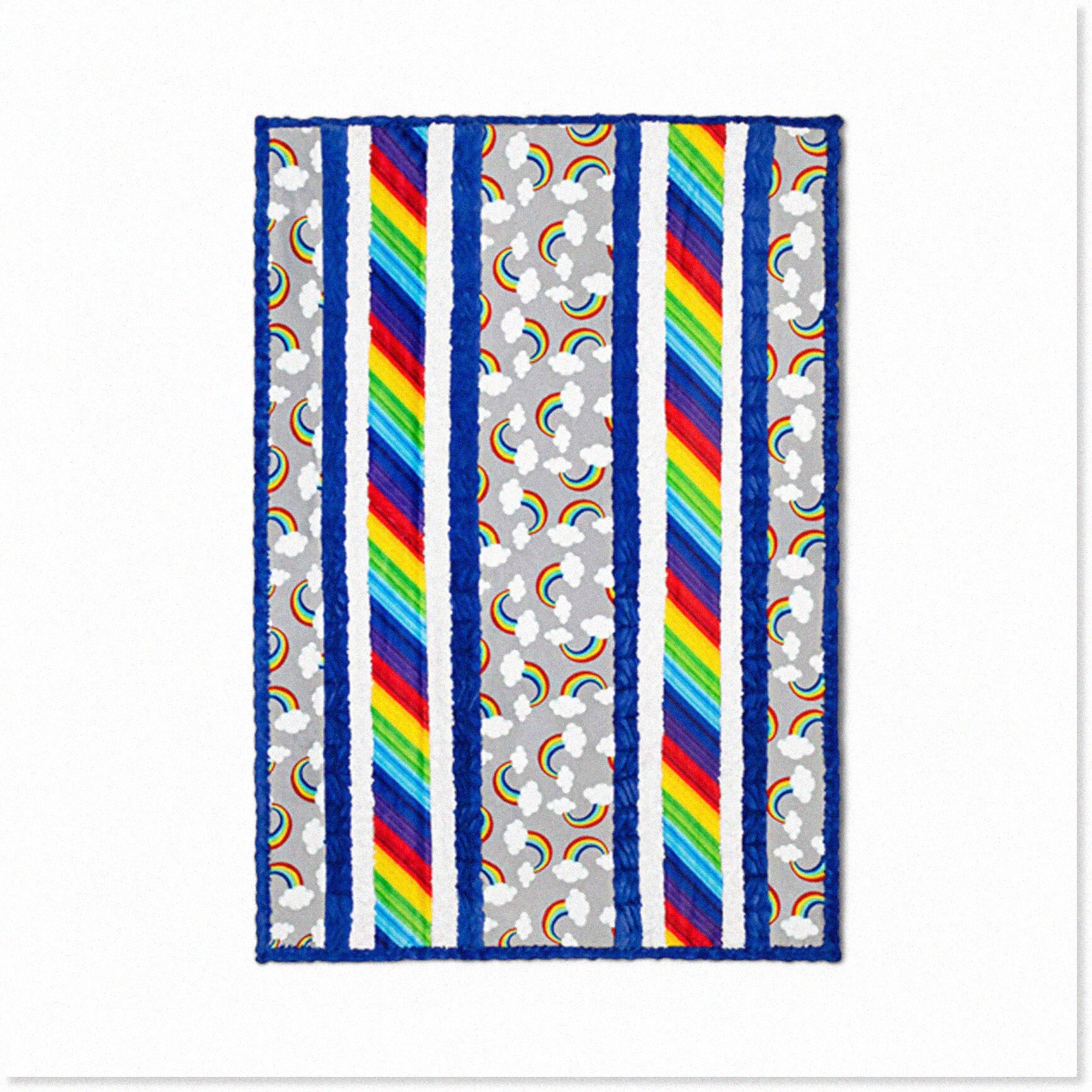 Minky Color Pop Cuddle Quilt Kit - 5 Fabulous Colors - Walmart.com