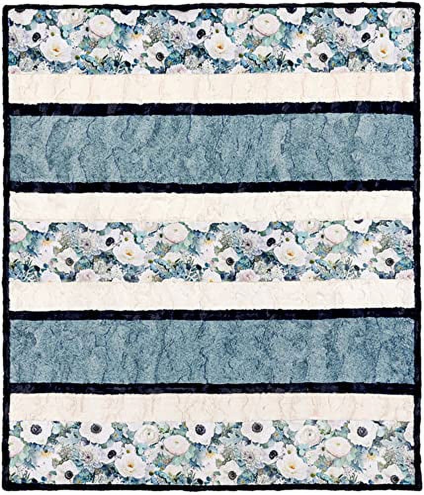 Minky Crazy 8 Blissful Bouquet Cuddle Kit Quilt Kit Shannon Fabrics ...