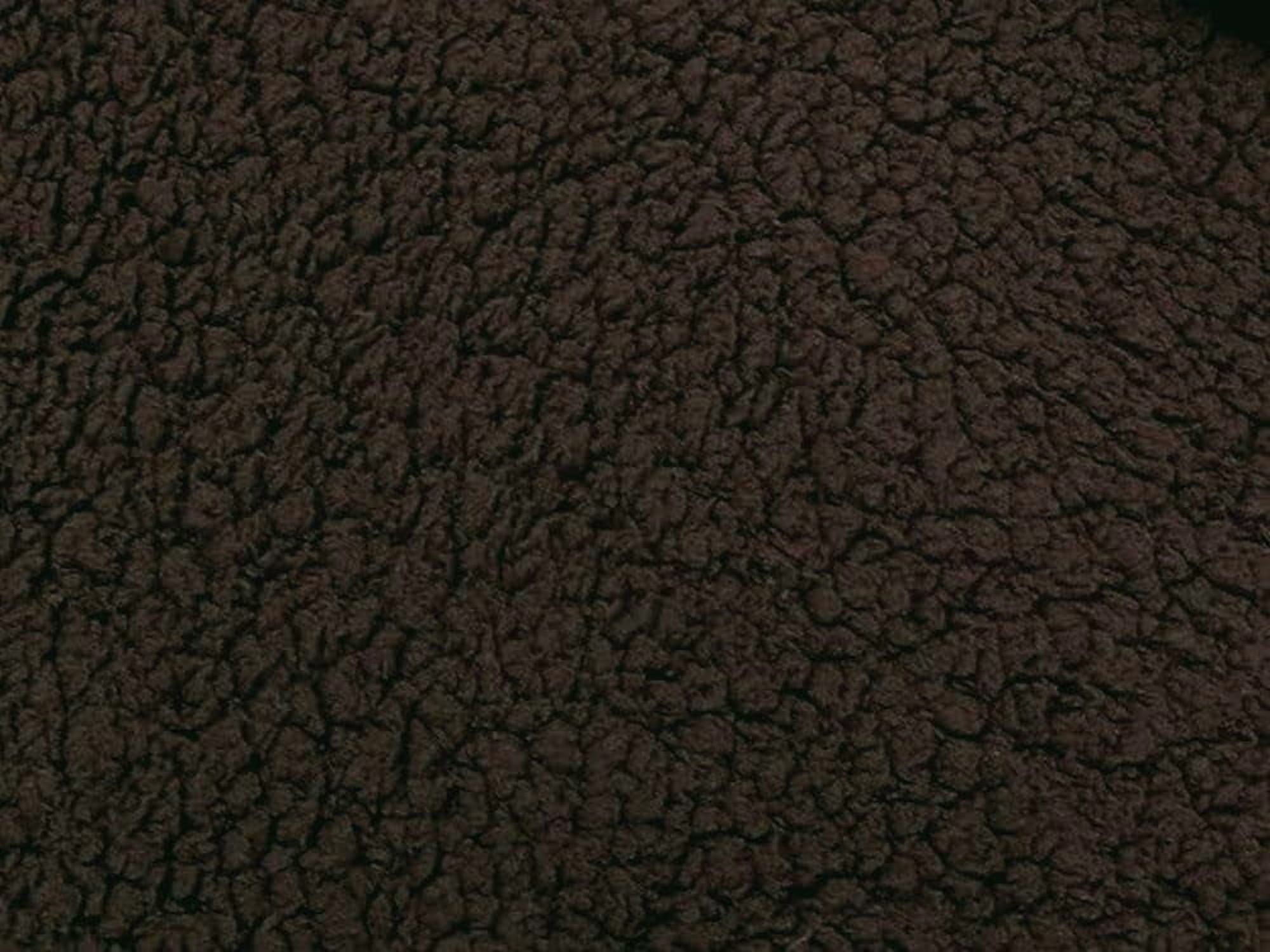 Minky Lambs Wool Fabric 58 inches Wide Brown - Walmart.com