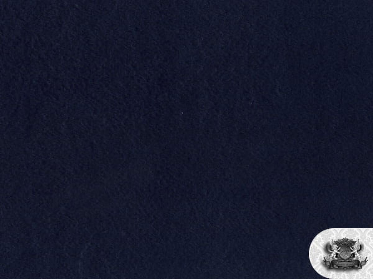Minky Solid NAVY BLUE Fabric By the Yard - Walmart.com