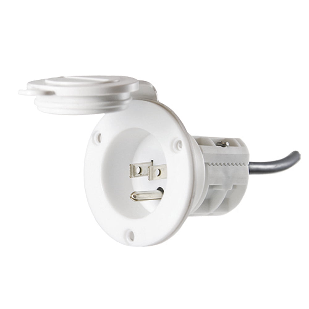 Minn Kota 1865110; Mkr23 Ac Power Port White - Walmart.com
