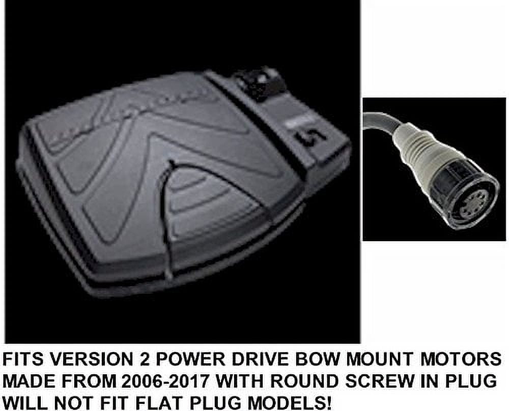 Minn Kota PowerDrive Corded Foot Pedal for Boat Trolling Motor, 18 ...