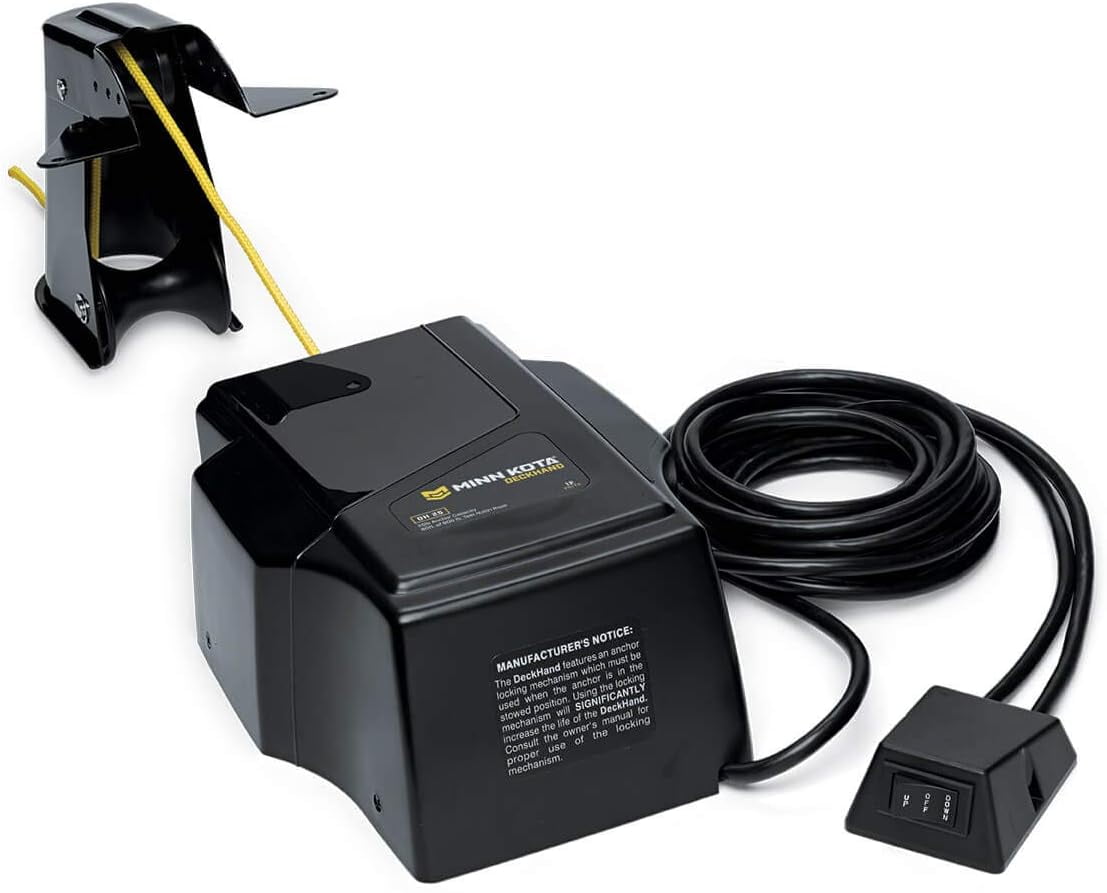 Free Shipping! Minn Kota Deckhand 25R Electric Anchor Winch with Corded ...