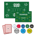 Complete Poker Set, Texas Hold'em Poker Set and Blackjack Card Game, for All Ages, 207 Piece ...