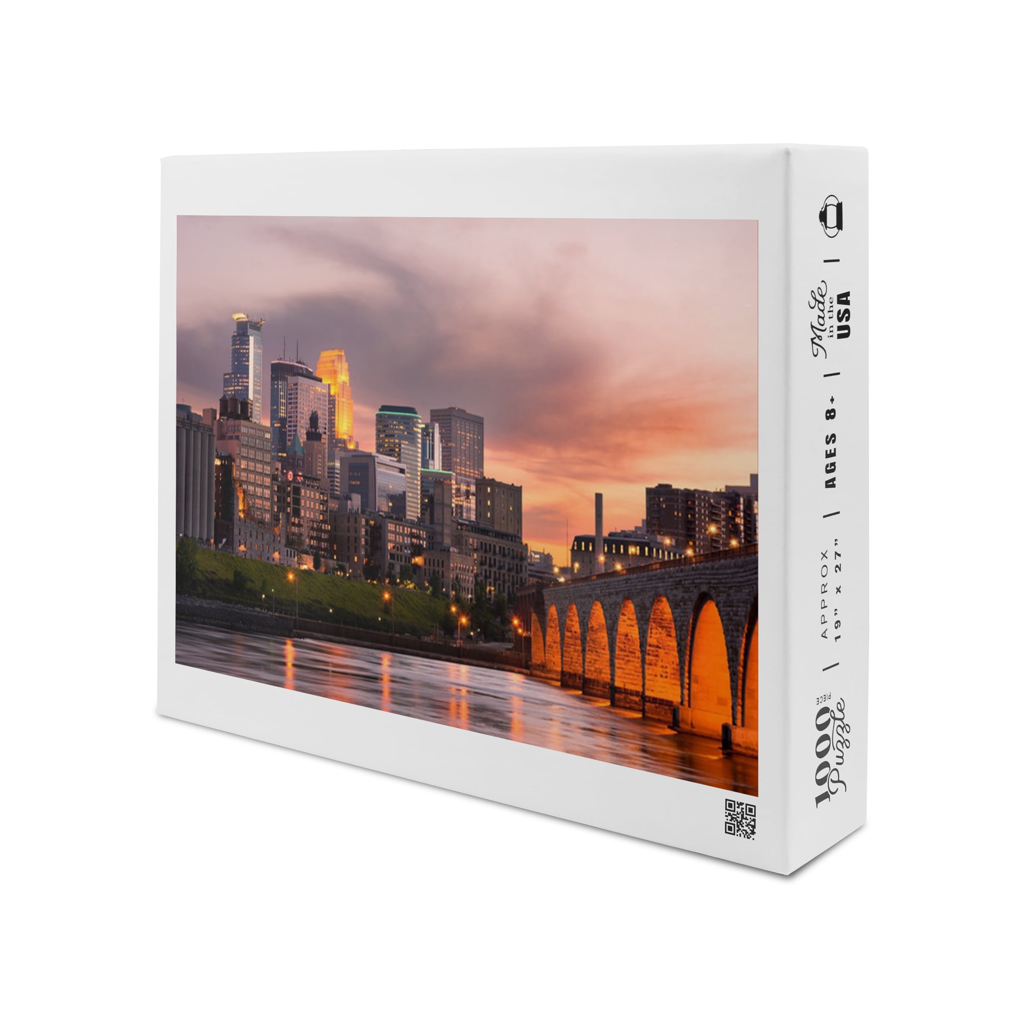 Minneapolis, Minnesota, Skyline at Sunset, Photography A-92732 (1000 ...