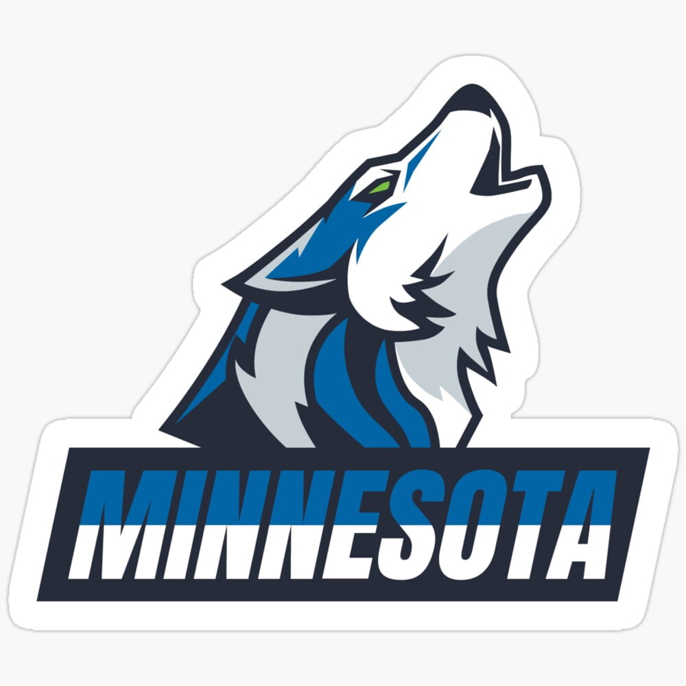 Minnesota Basketball Sticker Phone Decal Water Bottle Stickers Car ...