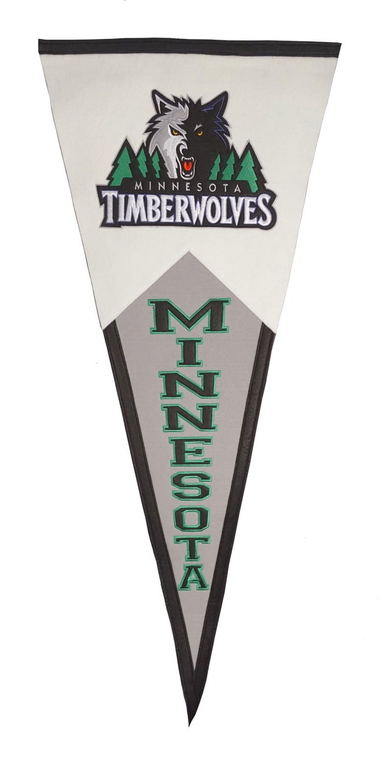 Minnesota Basketball Timberwolves Classic Logo 17x40 OVERSIZED Vintage ...