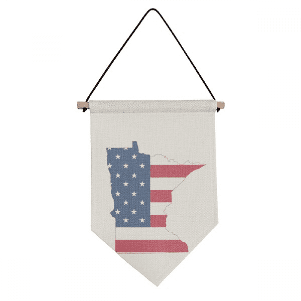 Minnesota Canvas Flag Hanging Wall Art Decor Banner - Walmart.com