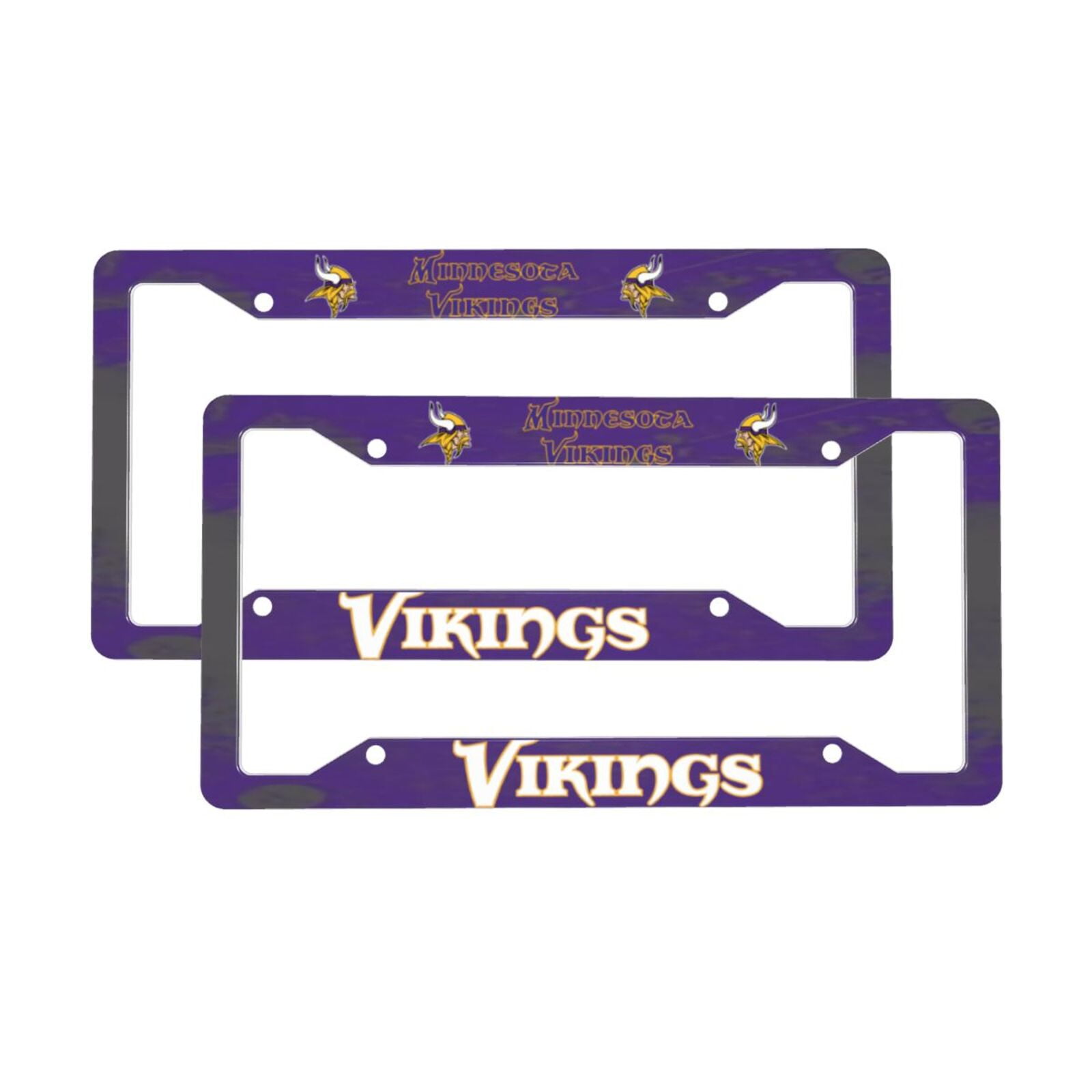 Minnesota Football Team Four-Hole License Plate Frame (One Pair ...