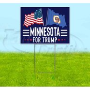 President Donald Trump Big Head Yard Sign, 19" x 14" - Walmart.com
