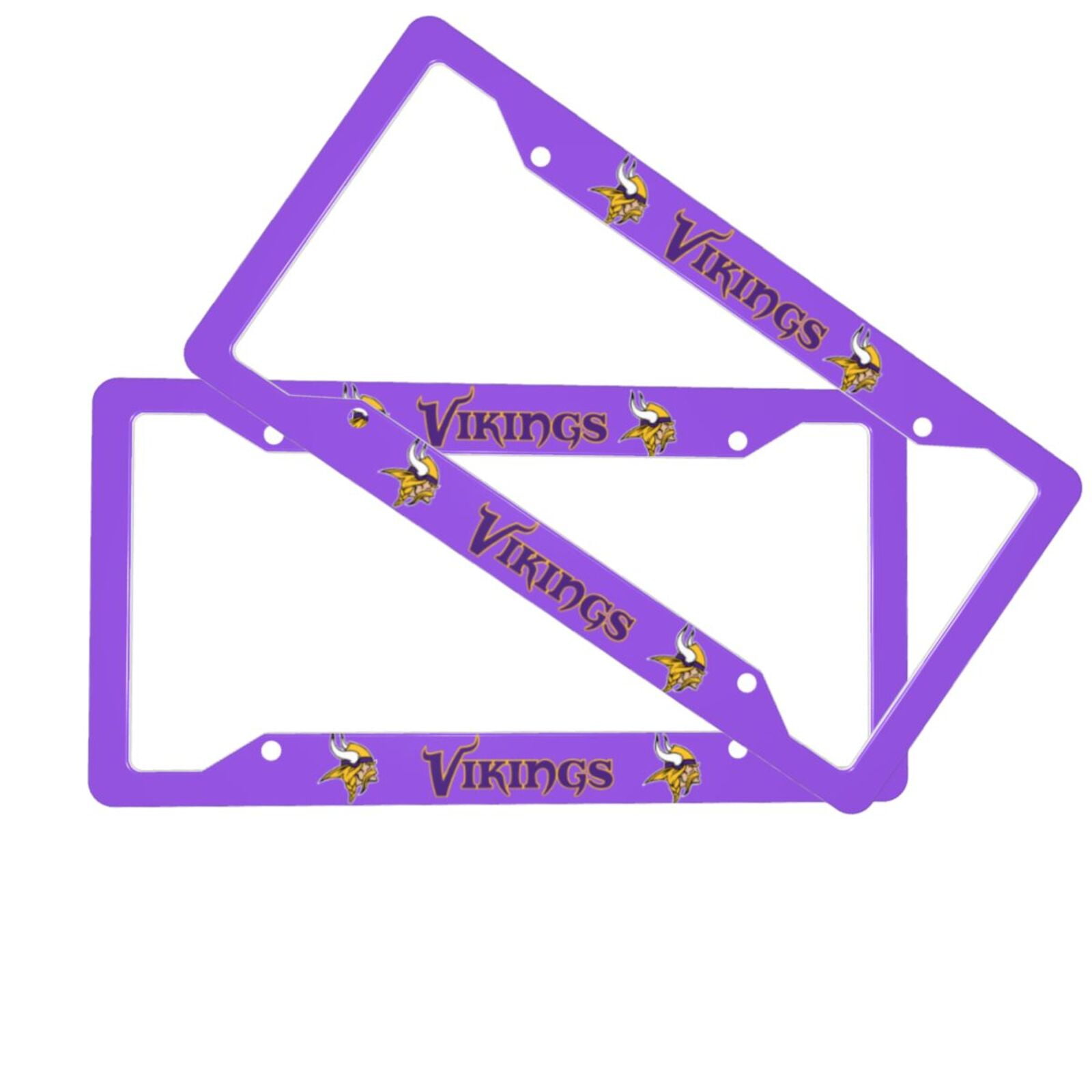 Minnesota Four-Hole License Plate Frame (One Pair) Football Team Theme ...
