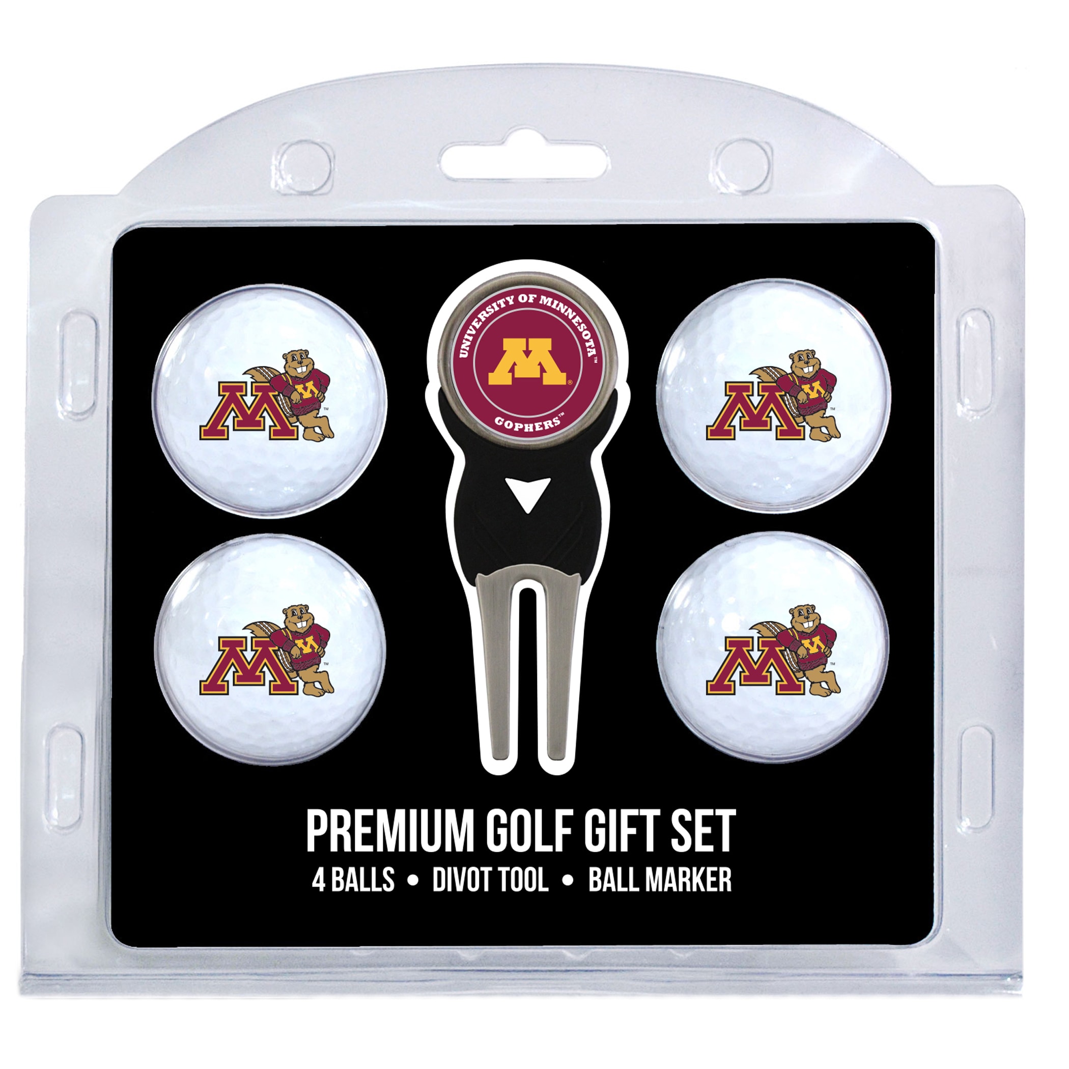 Minnesota Golden Gophers 4-Ball Gift Set - Walmart.com