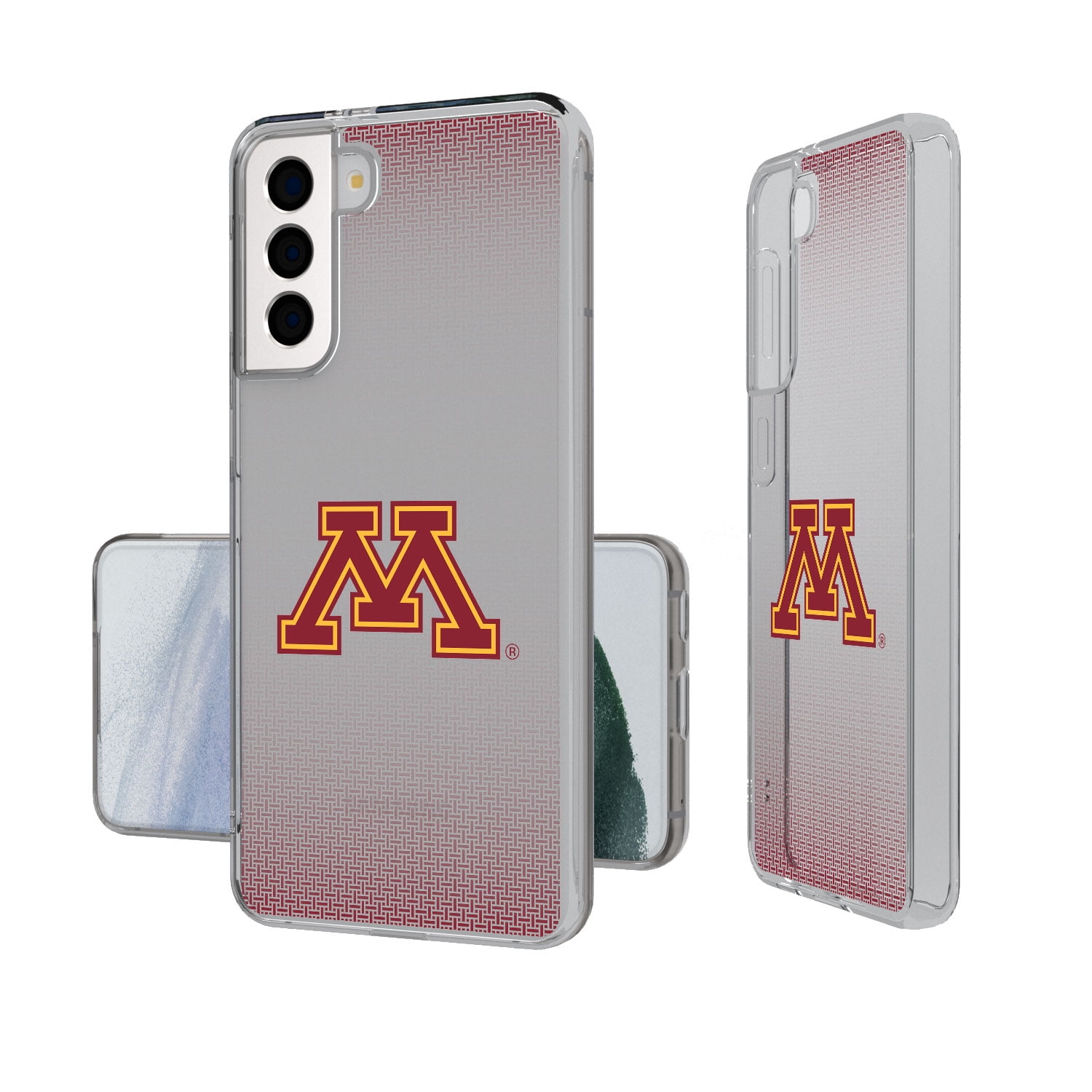 Minnesota Golden Gophers Linen Logo Galaxy Clear Case - Walmart.com