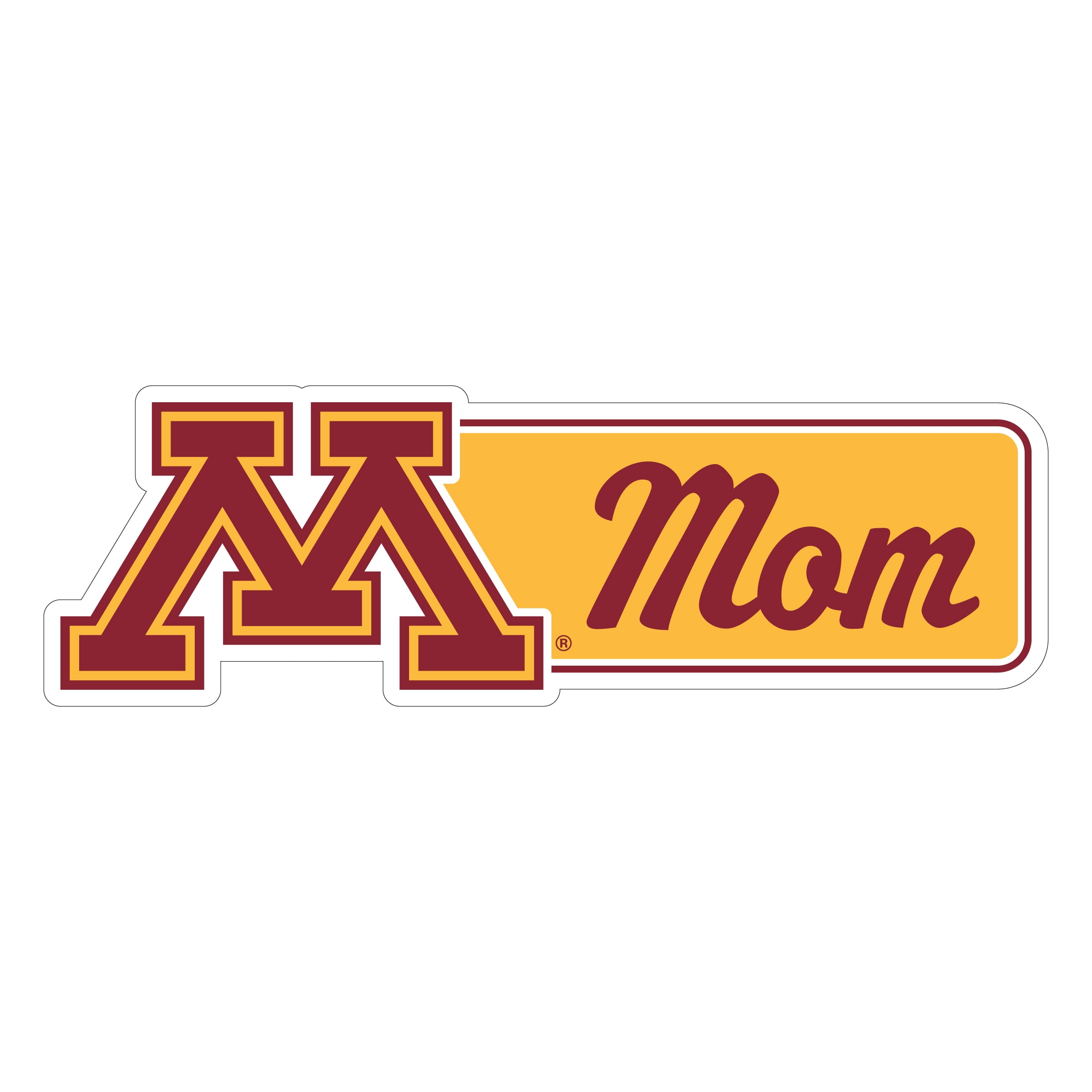 Minnesota Gophers Proud Mom Die Cut Decal Officially Licensed ...
