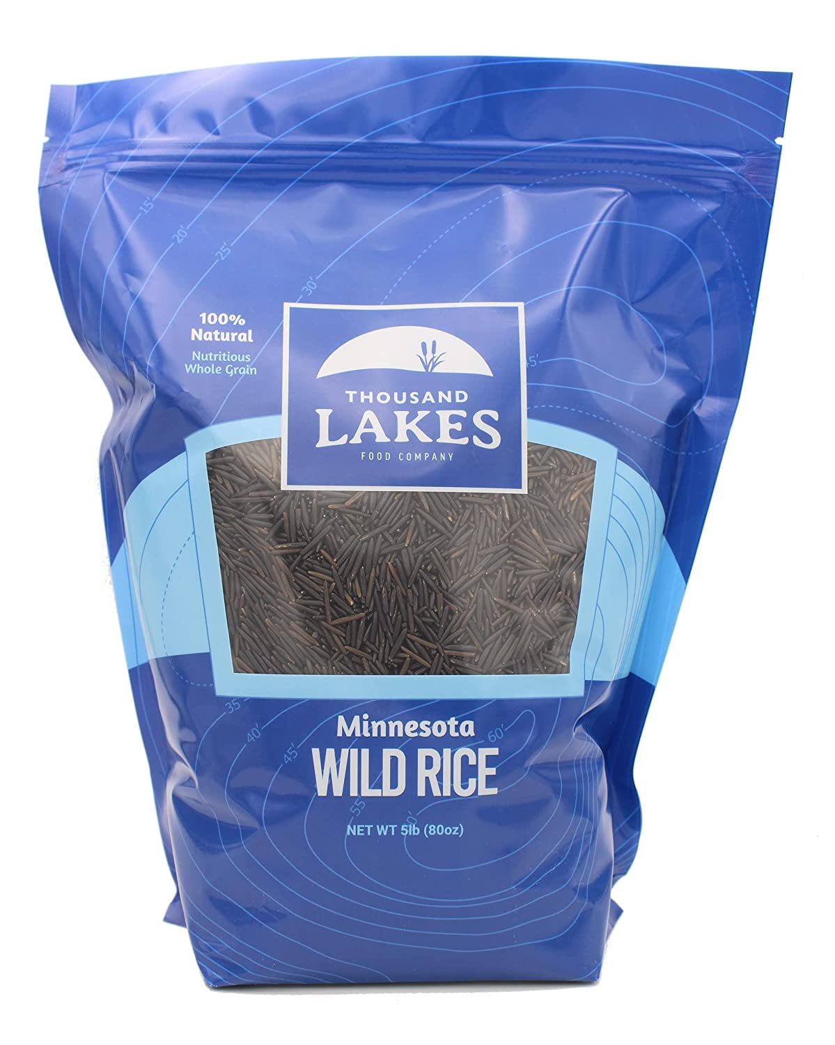 Minnesota Grown Wild Rice - Bulk - 5 pounds | 100% All Natural ...