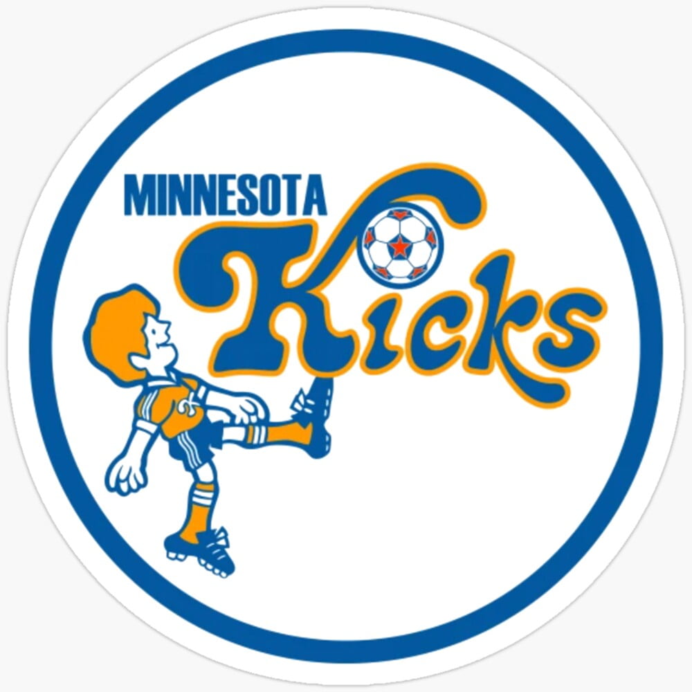 Minnesota Kicks- North American Soccer League Sticker Baseball Sticker ...