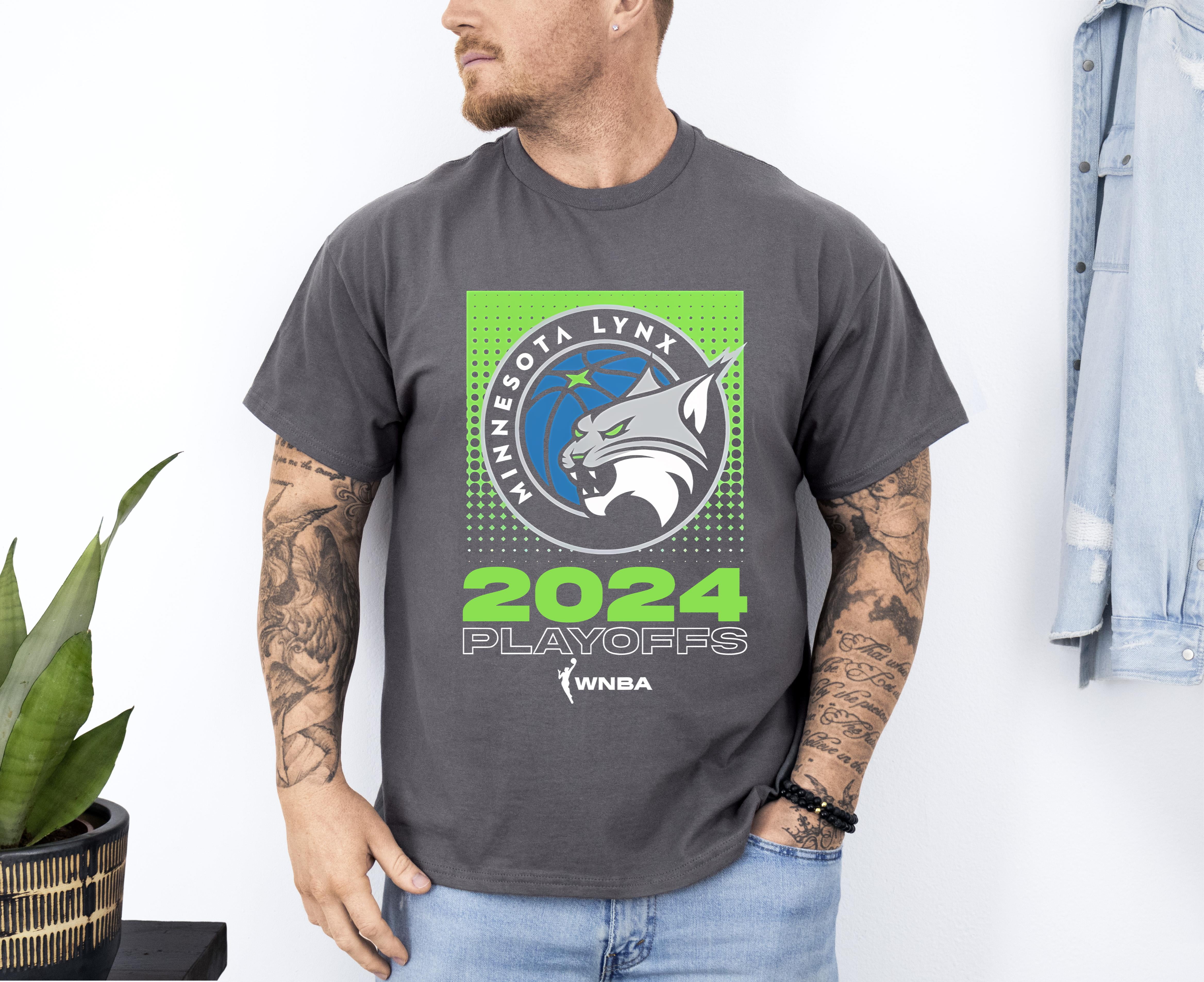 Minnesota Lynx 2024 WNBA Playoffs UNISEX T Shirt Up To 4XL - Walmart.com