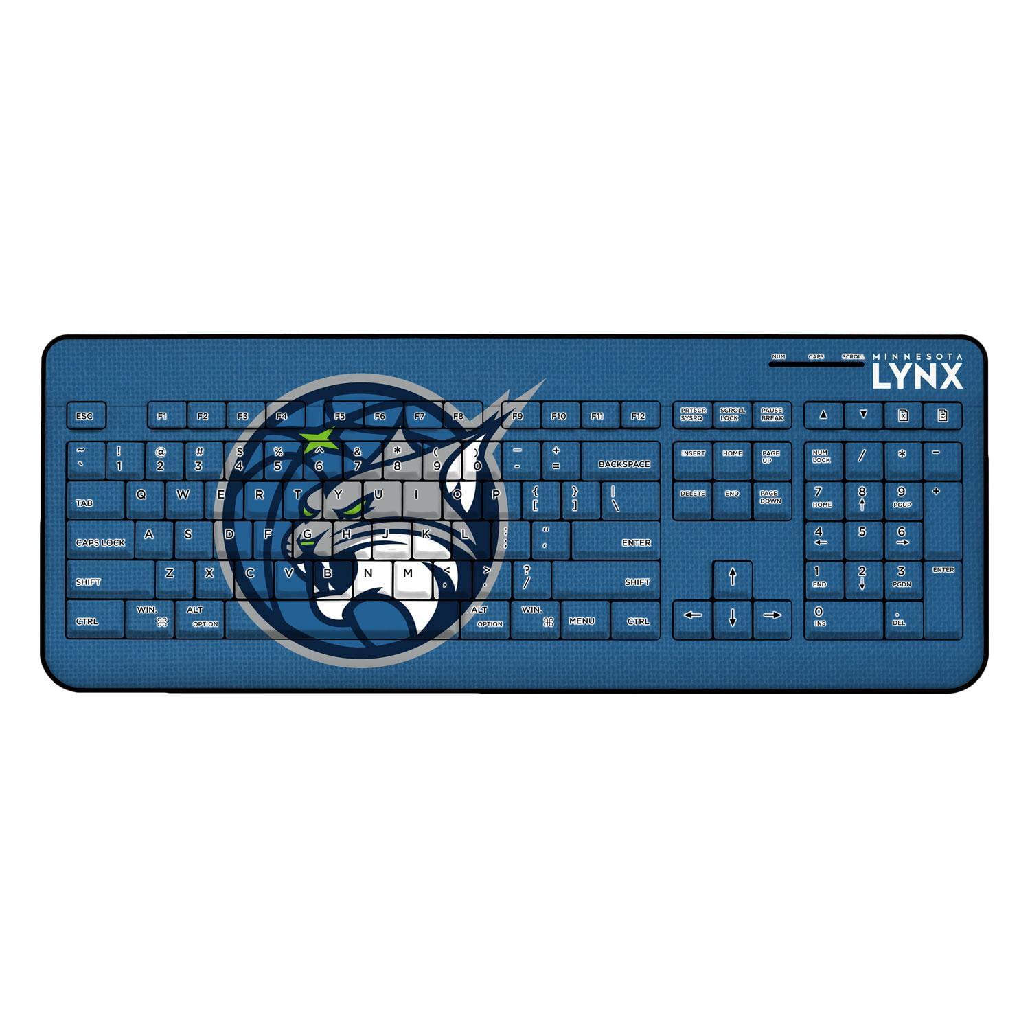 Minnesota Lynx Wireless Keyboard - Walmart.com