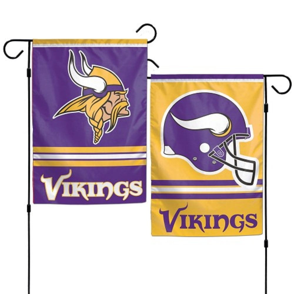 Minnesota Pro Football Team Flag 12 x 18 inch Double Sided Garden Flag ...