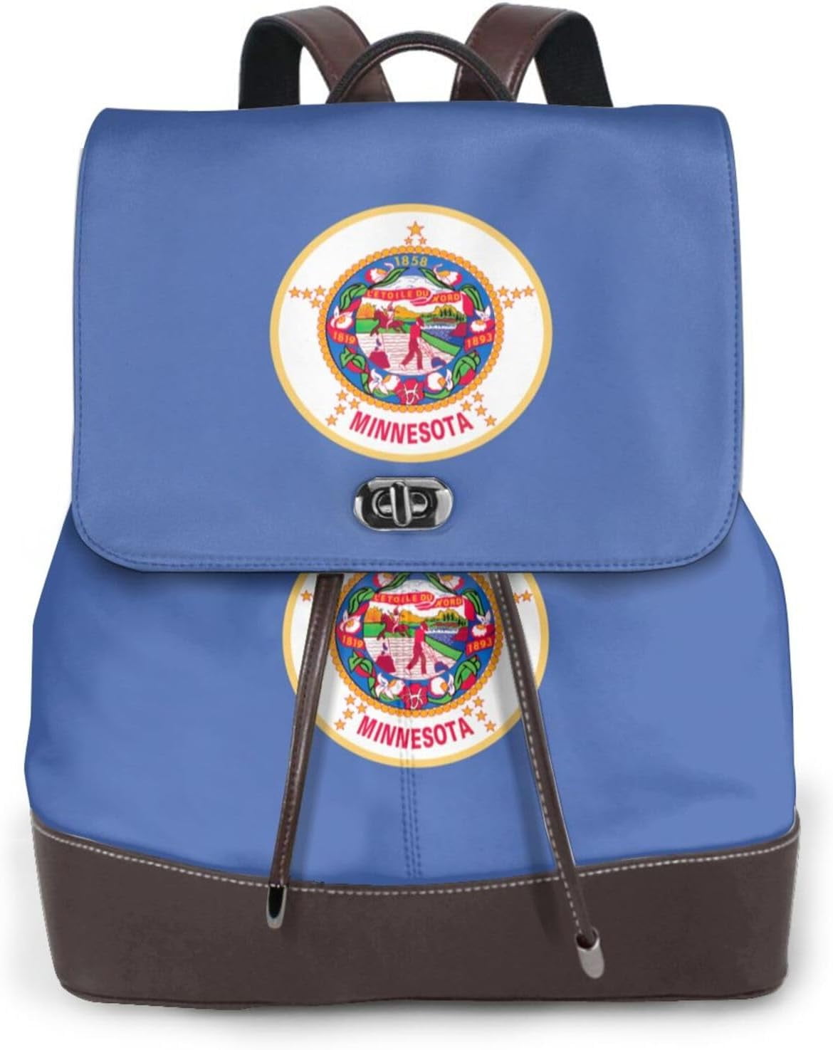 Minnesota State Flag High Quality Purses for Women, Spacious and ...
