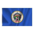 Minnesota State Flag, Mn State Flag, Minnesota State Flag Double Sided ...