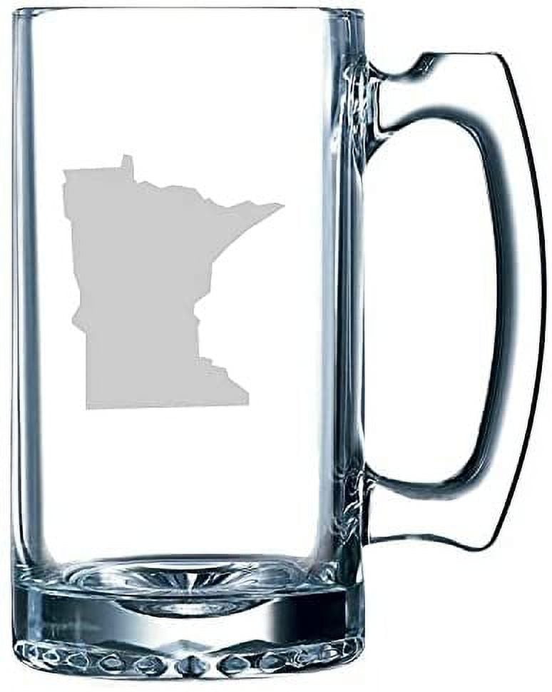 Minnesota States Etched 25oz Beer Mug - Walmart.com