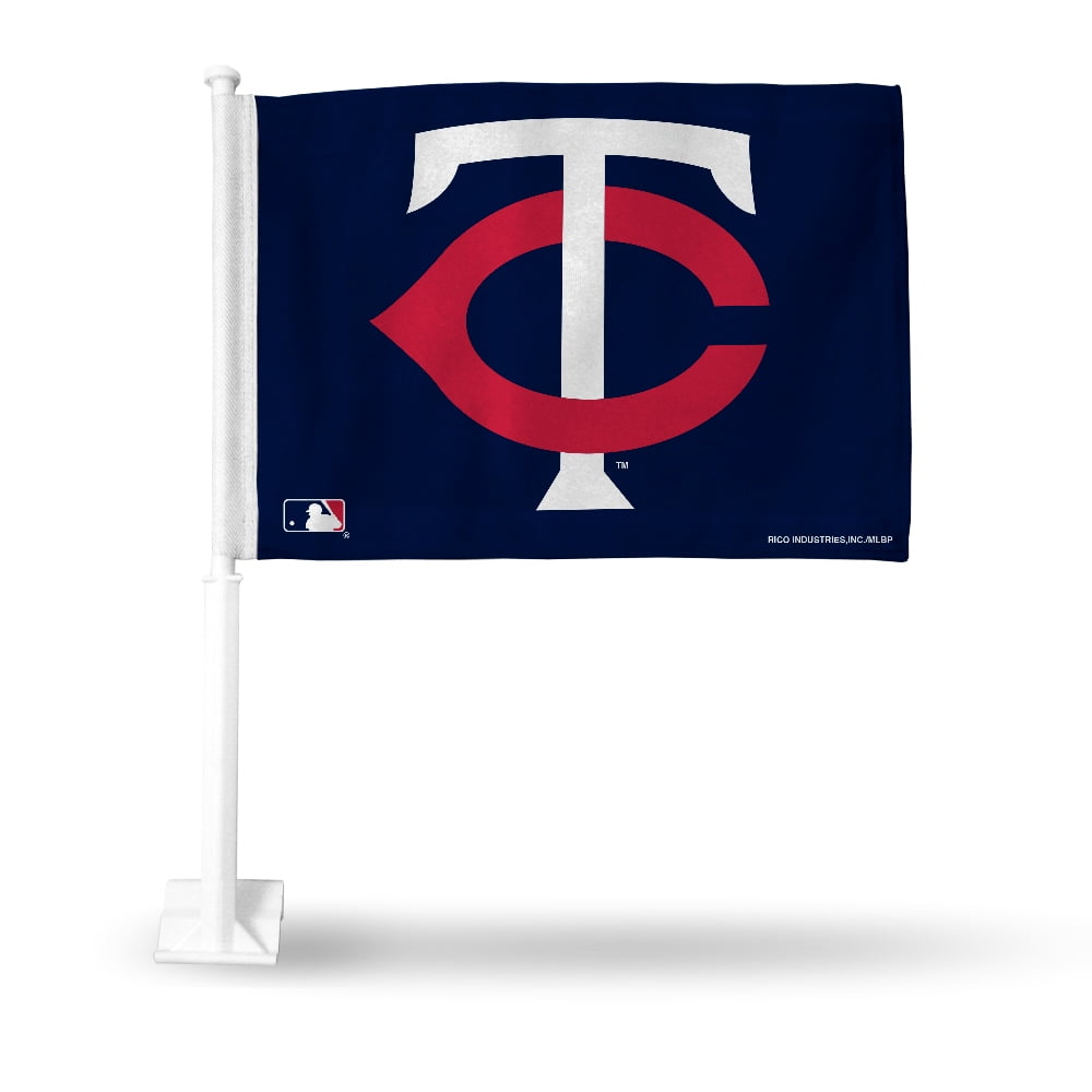 Walmart Officially Licensed Minnesota TC Twins 14"x11" Double-Sided Car ...