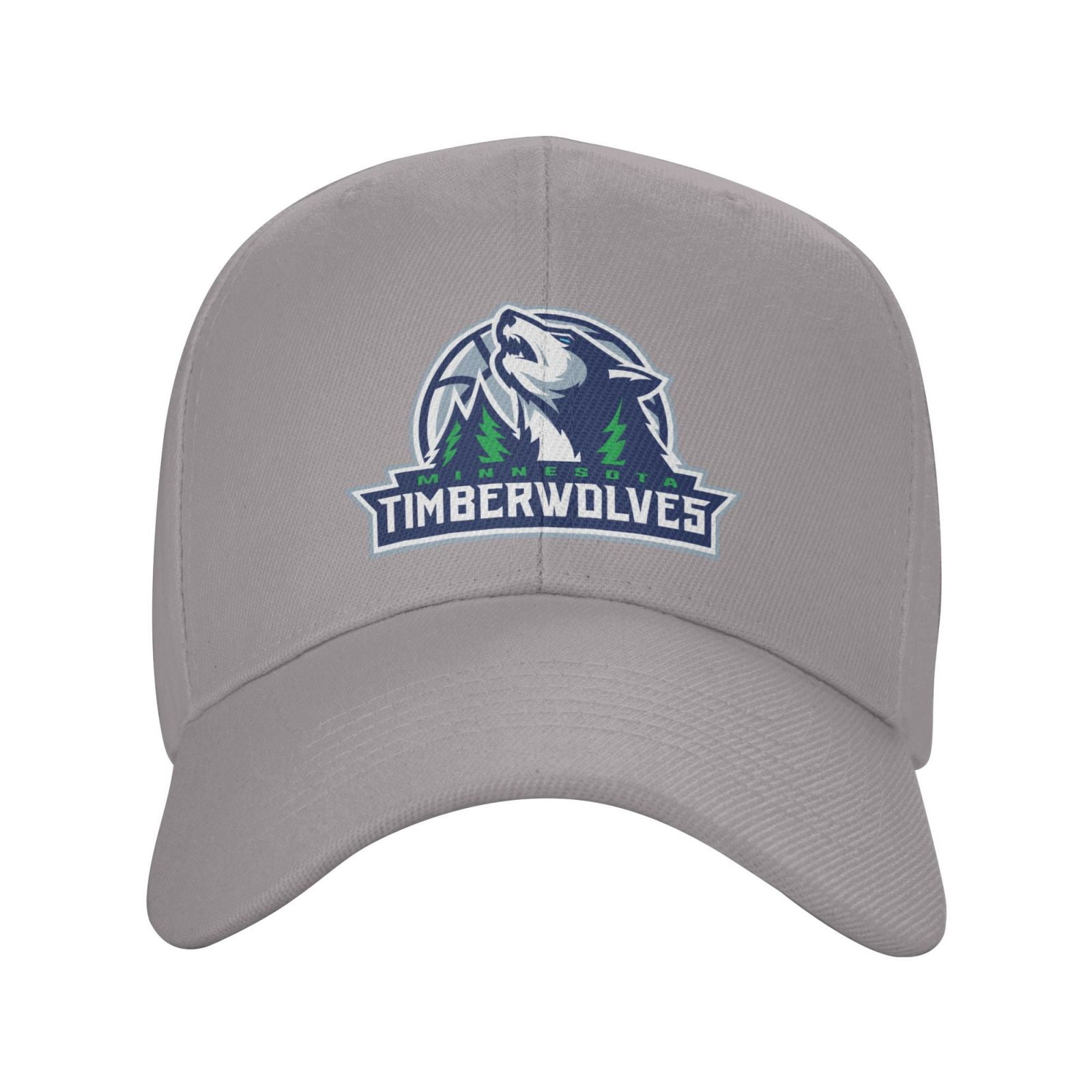 Minnesota_Timberwolves Men And Women Basketball Cap Adjustable Size For ...