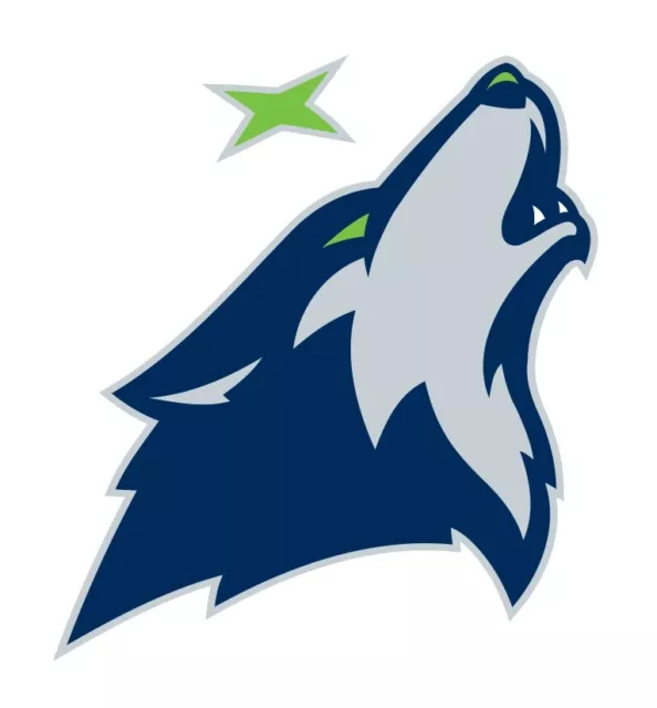 Minnesota Timberwolves Sticker Phone Decal Water Bottle Stickers Car ...