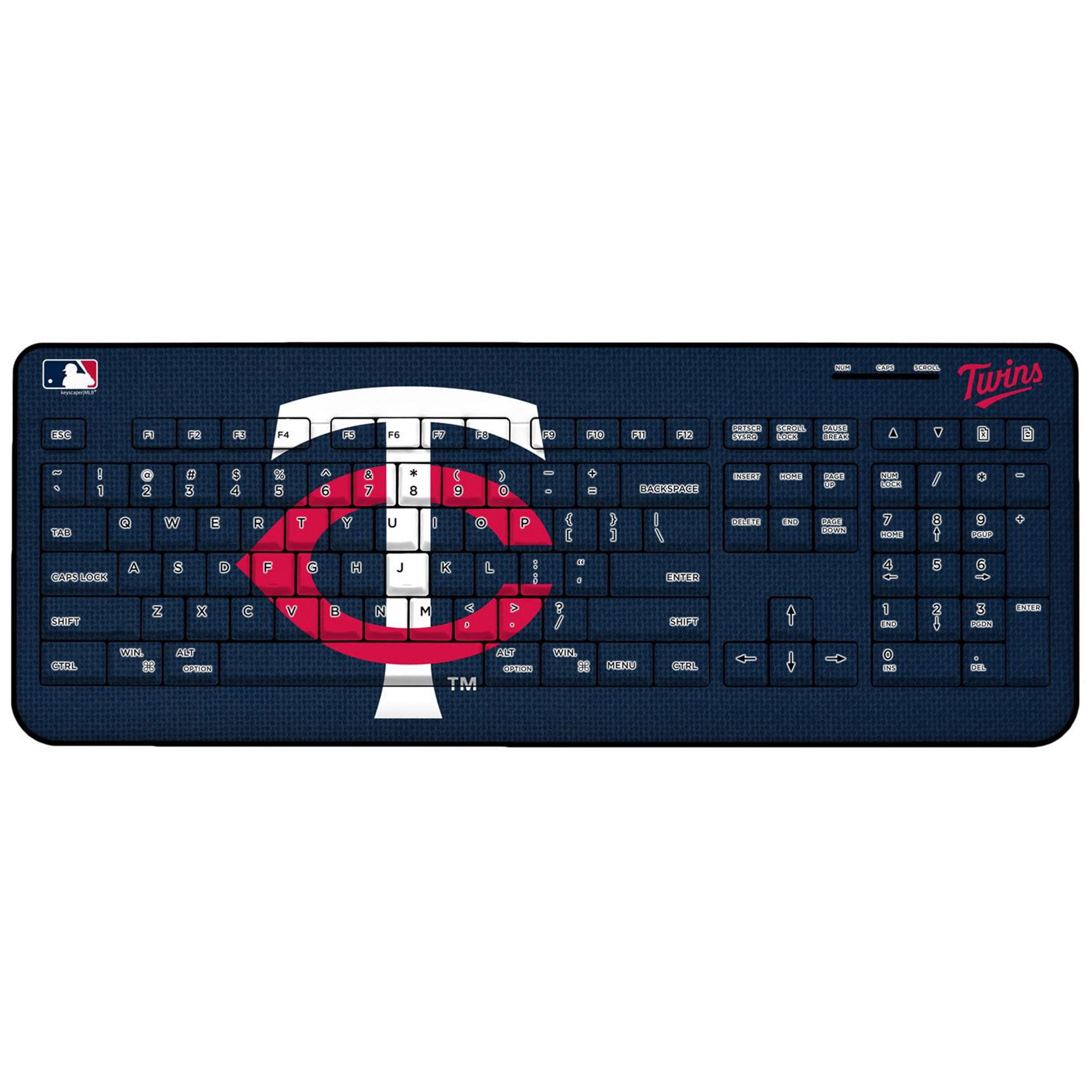 Minnesota Twins Team Logo Wireless Keyboard - Walmart.com