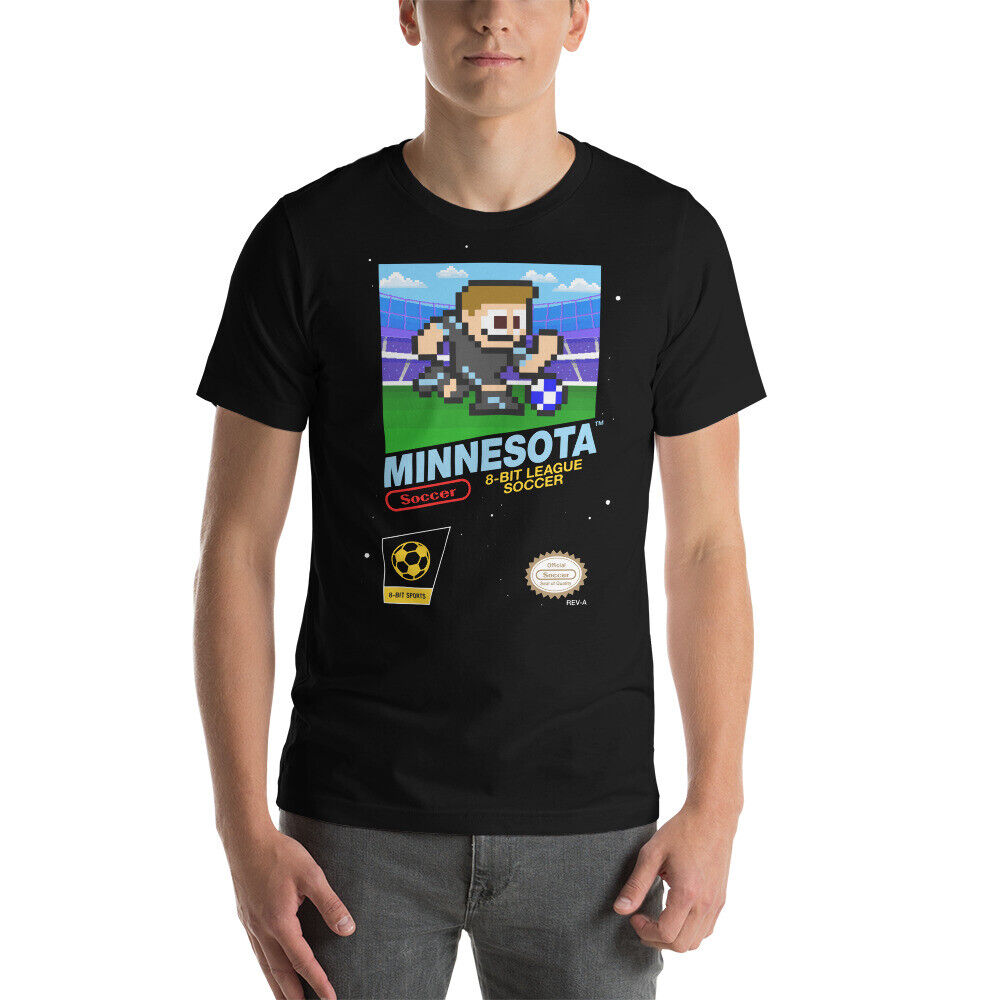 Minnesota United 8-bit Retro NES League Soccer Football Club Jersey Kit ...