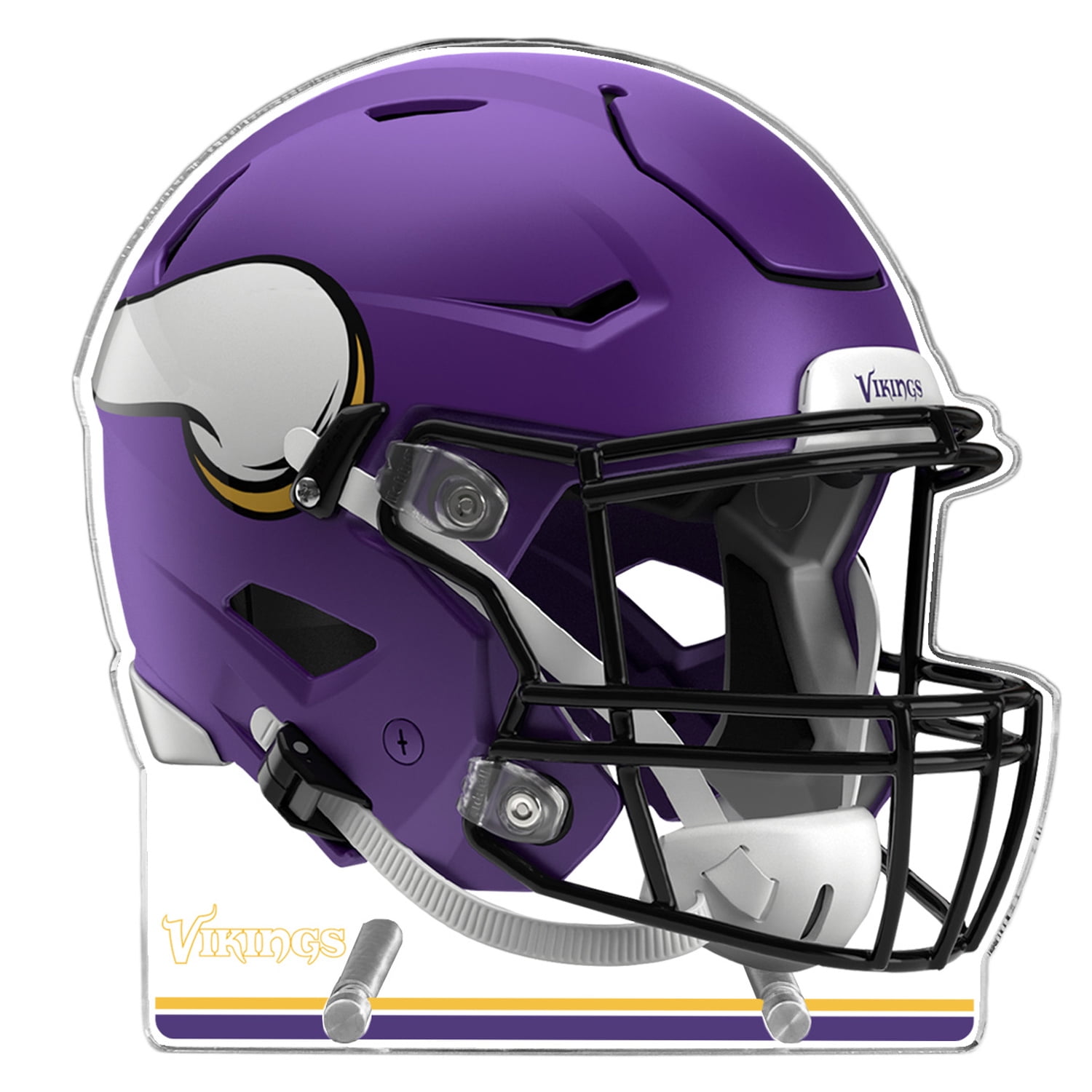Minnesota Vikings 13" Speed Helmet Acrylic Plaque - Walmart.com