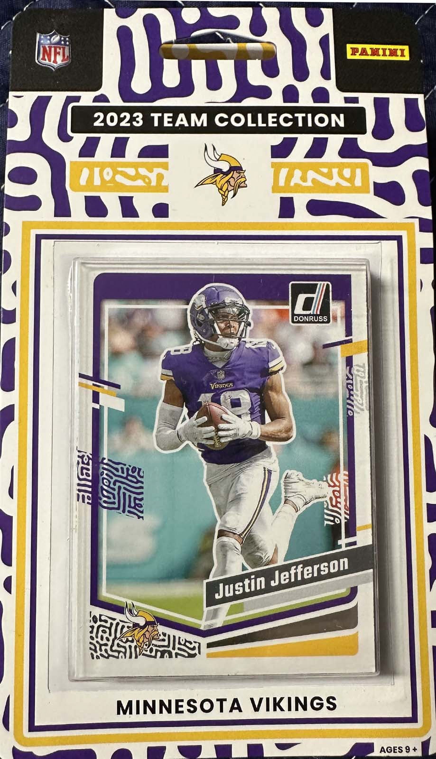 Minnesota Vikings 2023 Donruss Factory Sealed 10 Card Team Set ...