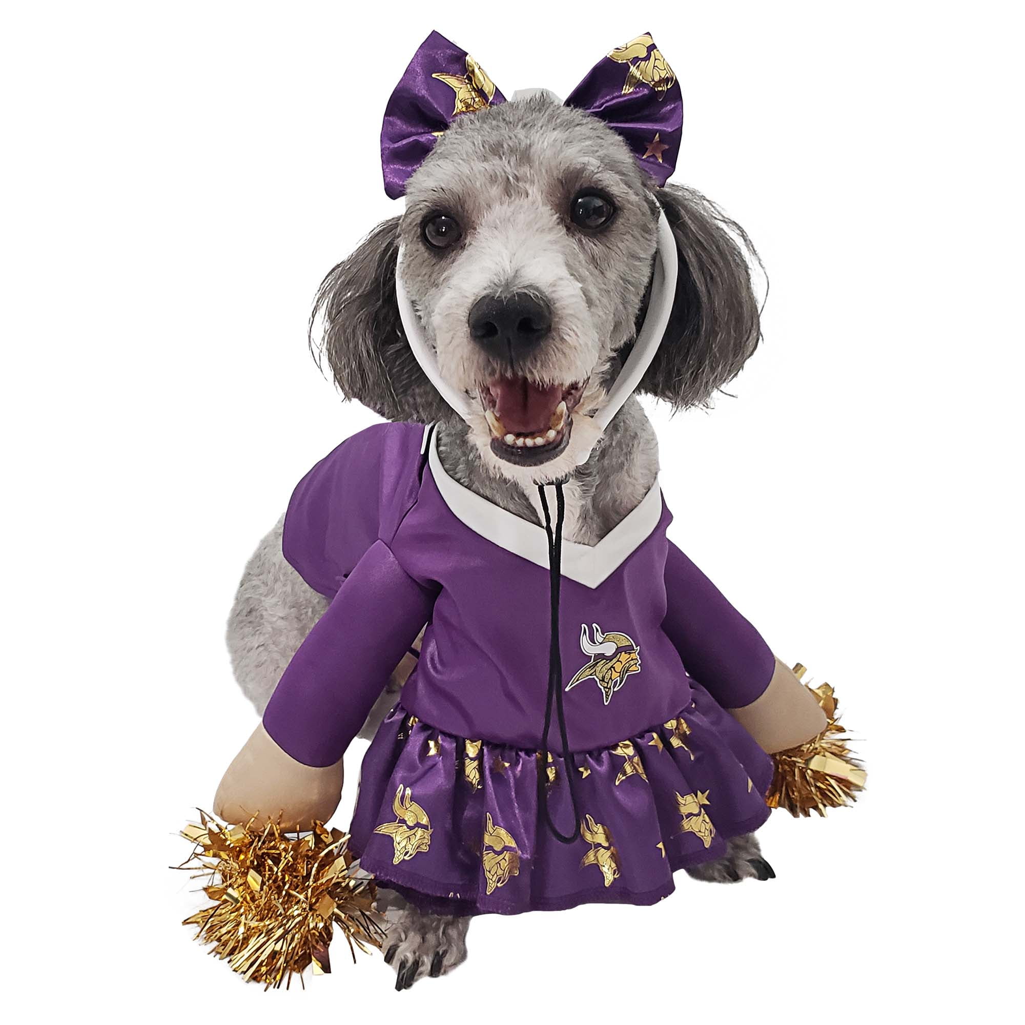Minnesota Vikings Cheer Dog Costume - Walmart.com