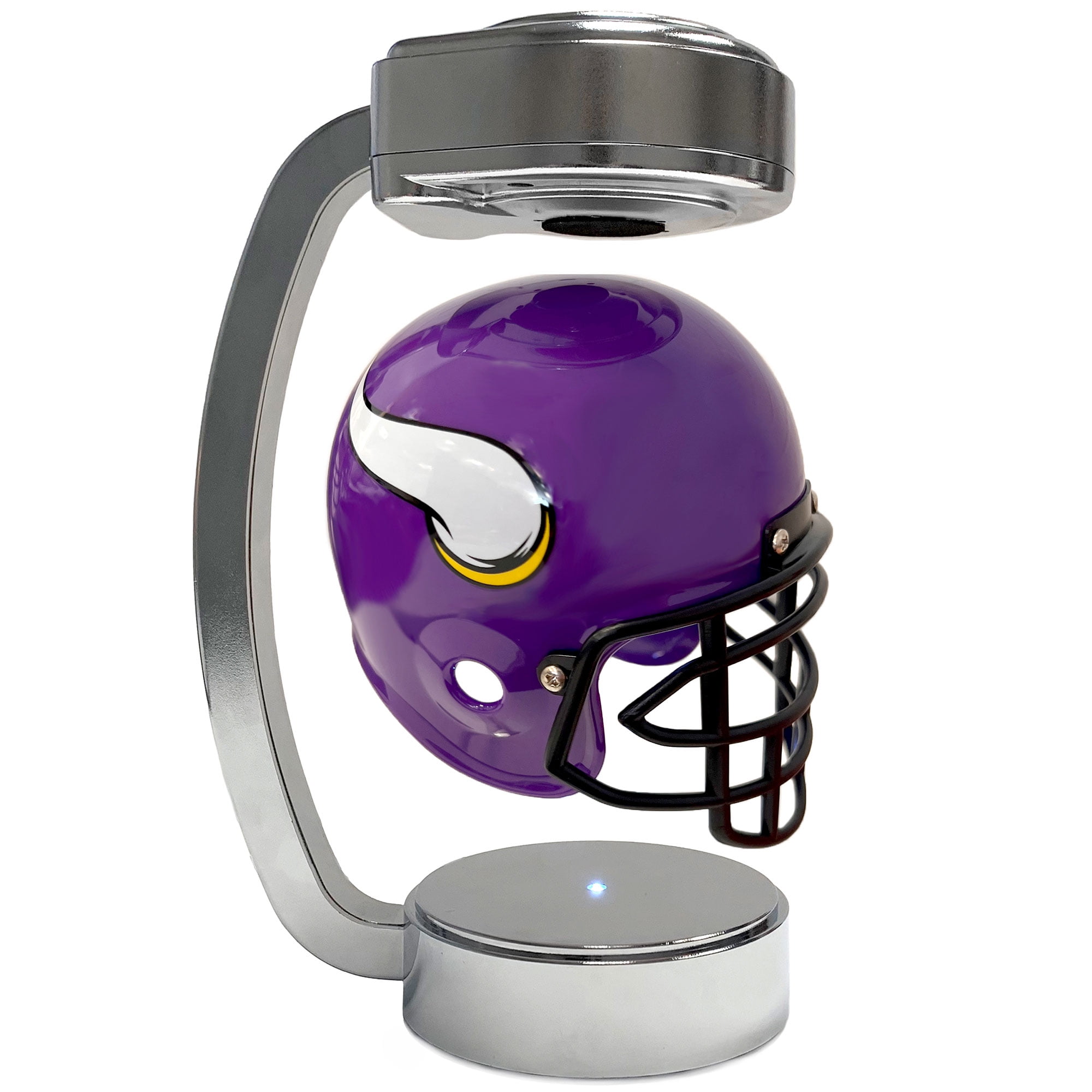 Pegasus Minnesota Vikings Chrome Base Mini Hover Helmet, Rotating Team ...