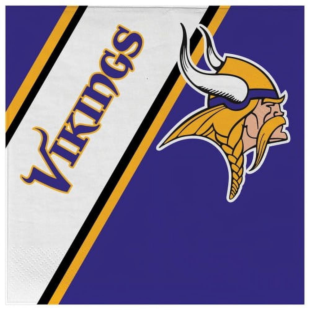 Minnesota Vikings Disposable Napkins - Walmart.com