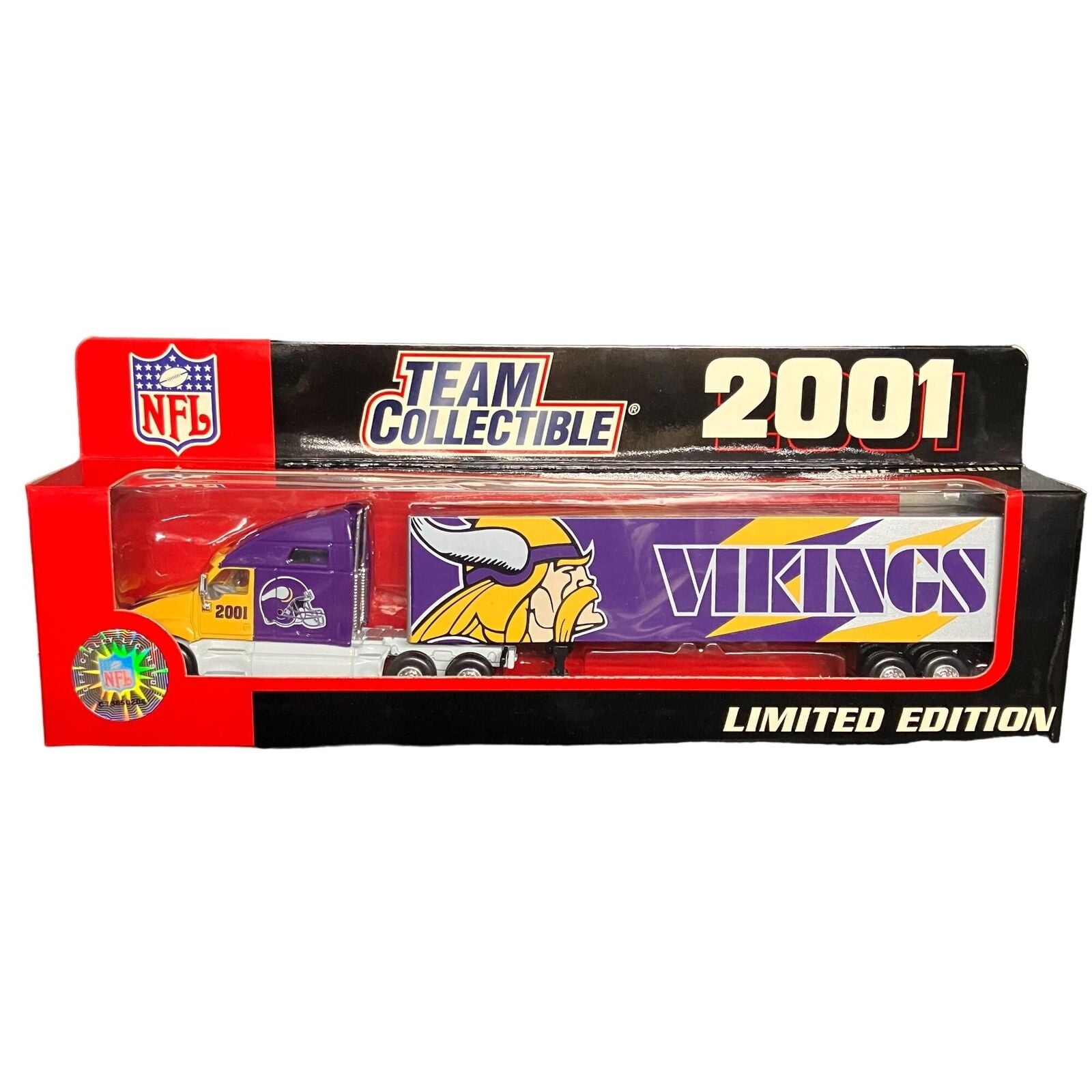 Minnesota Vikings Fleer 2001 Team Collectible Series NFL Tractor ...