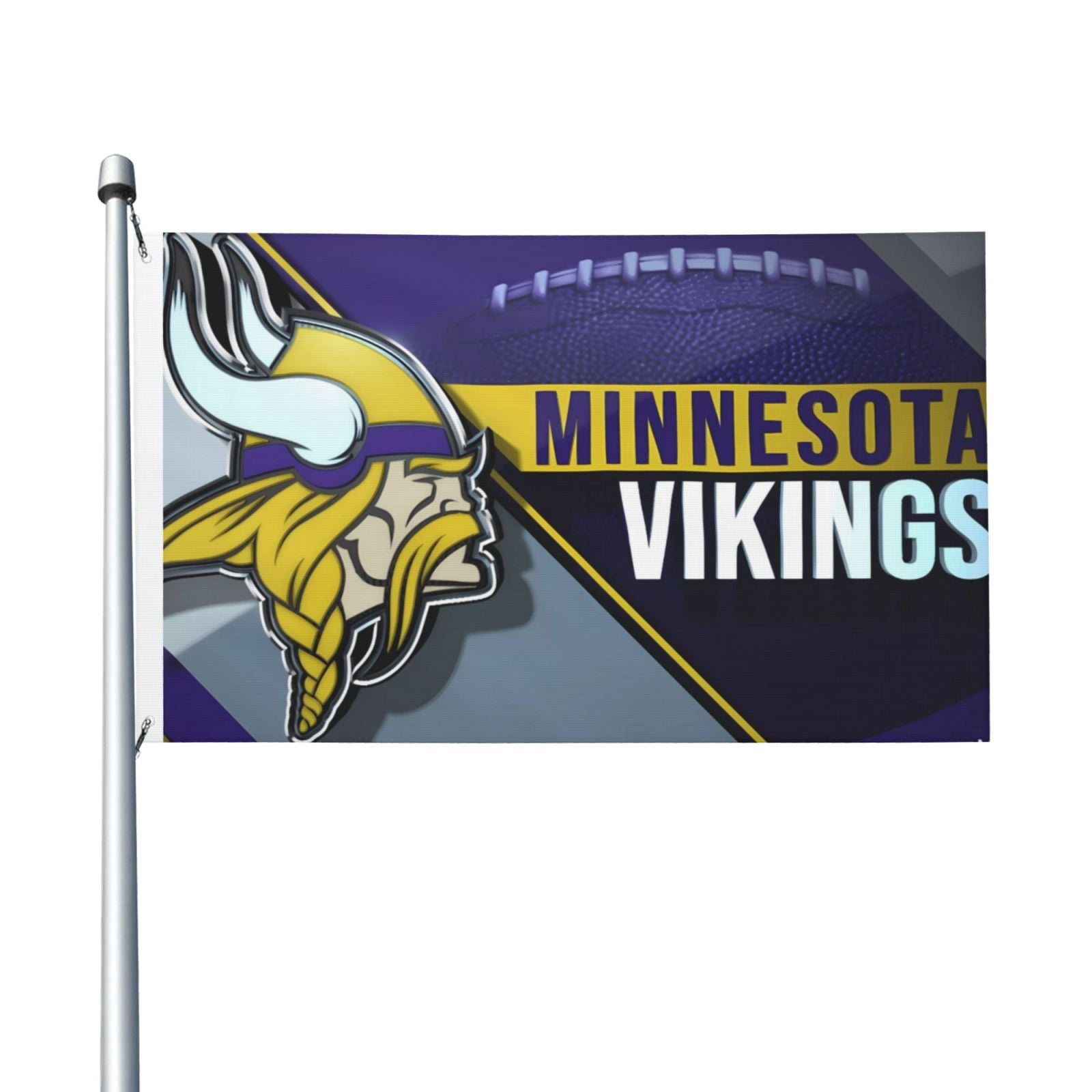 Vikings Football Support Flag Double Sided Outdoor Decorative Flag ...