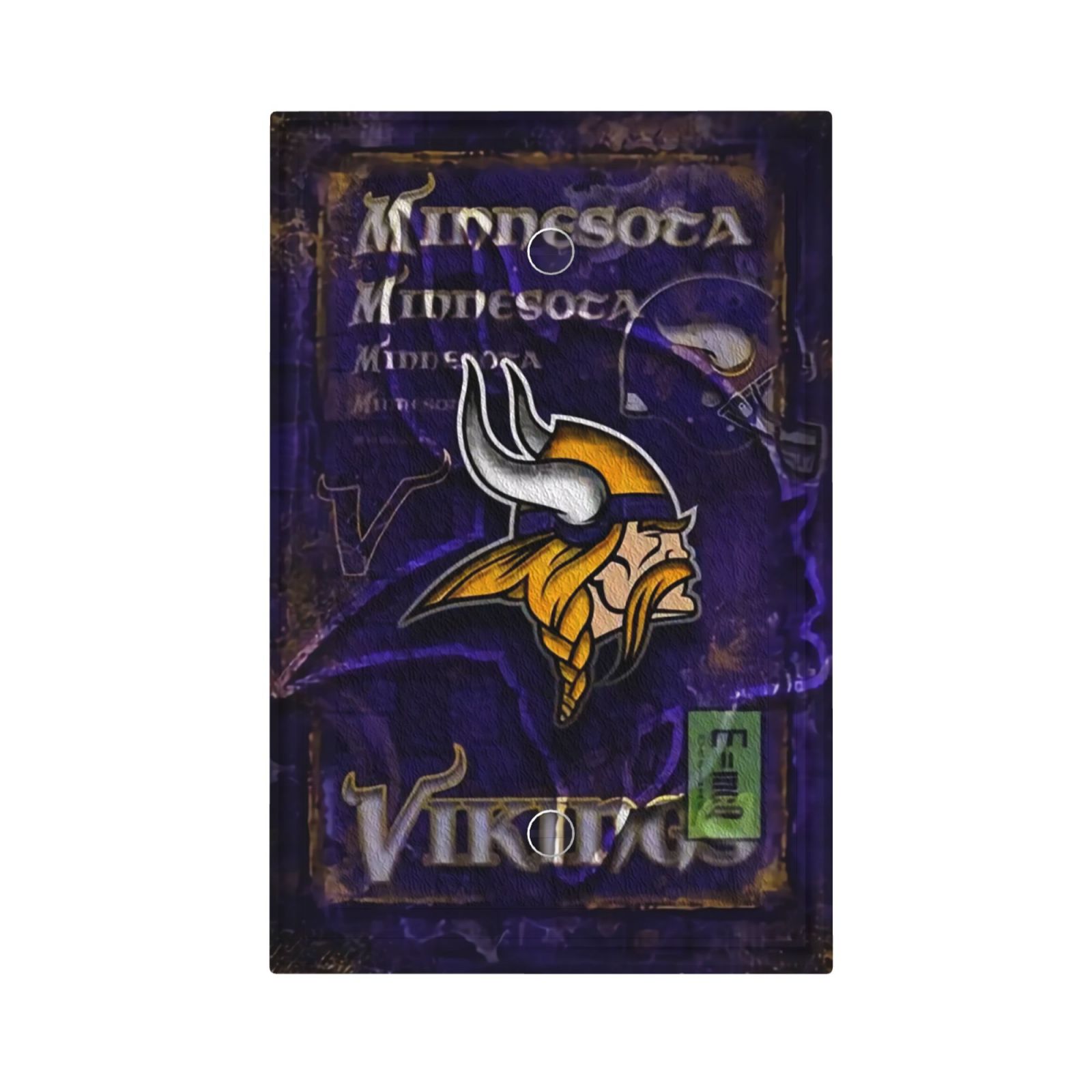 Vikings Switching Lights Single Leather Roman Frame Switch Panel Wall ...