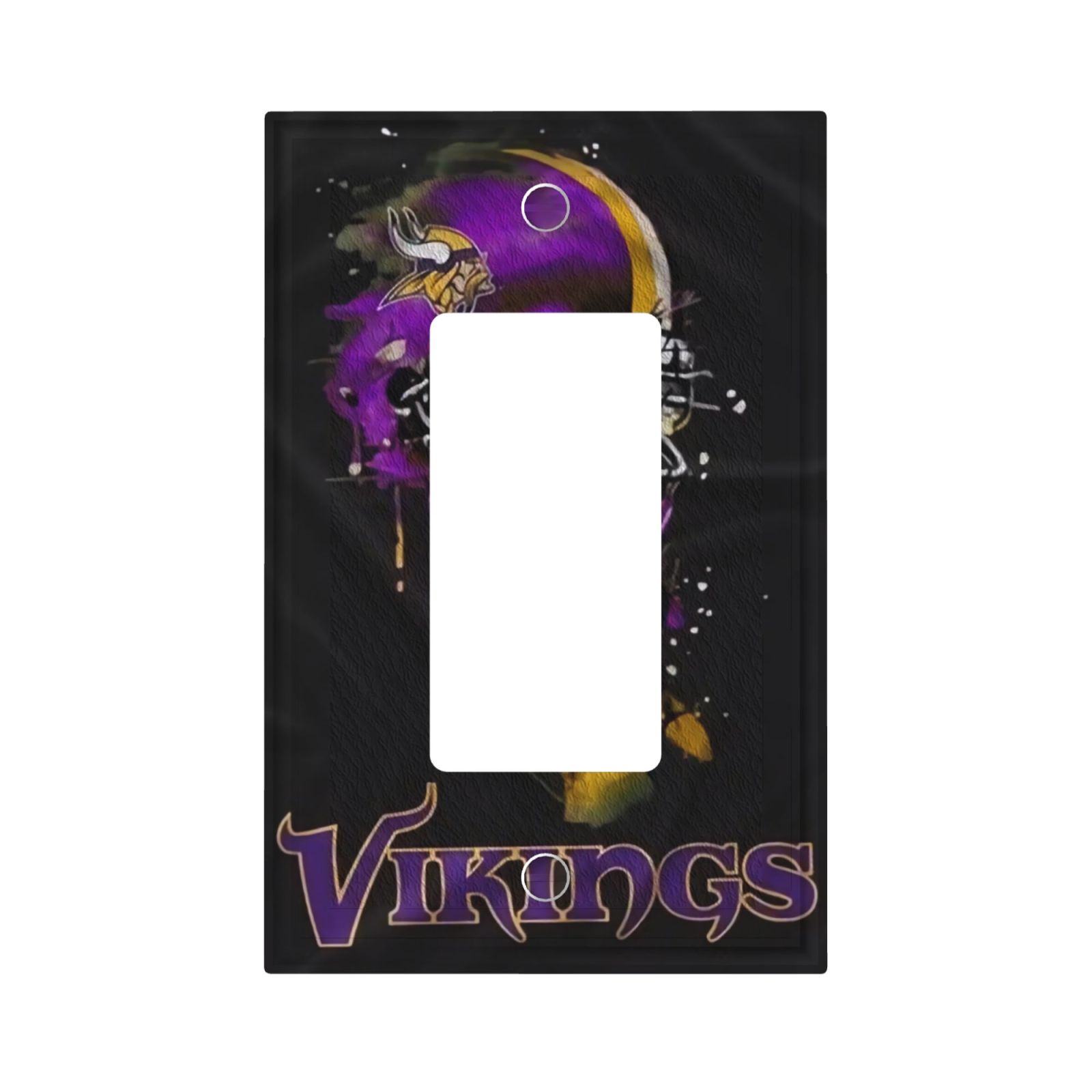 Vikings Switching Lights Single Leather Roman Frame Switch Panel Wall ...
